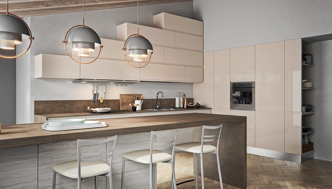 Custom Polymeric kitchen PURA By Colombini Casa