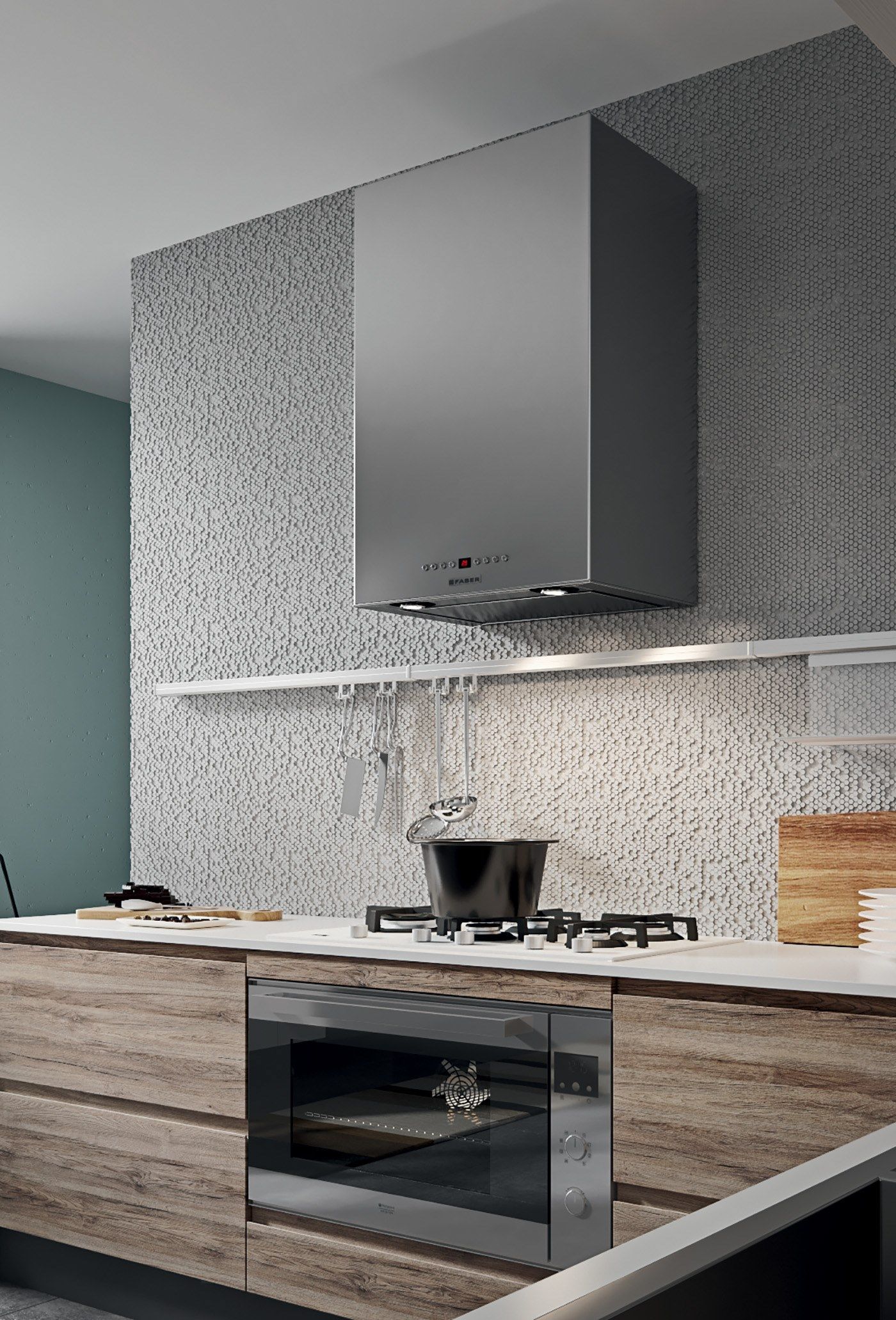 Custom Polymeric kitchen PURA By Colombini Casa