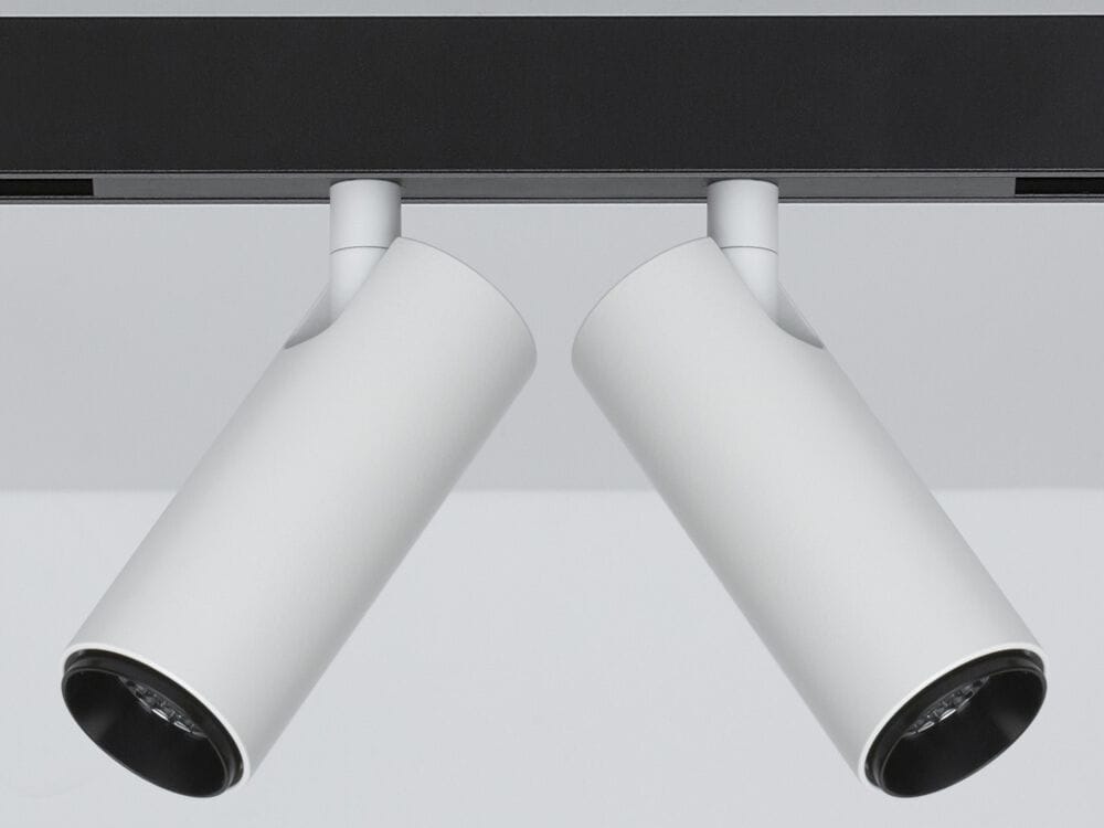 ALPHA TRACK 2 LIGHTS Track-Light By PURALUCE