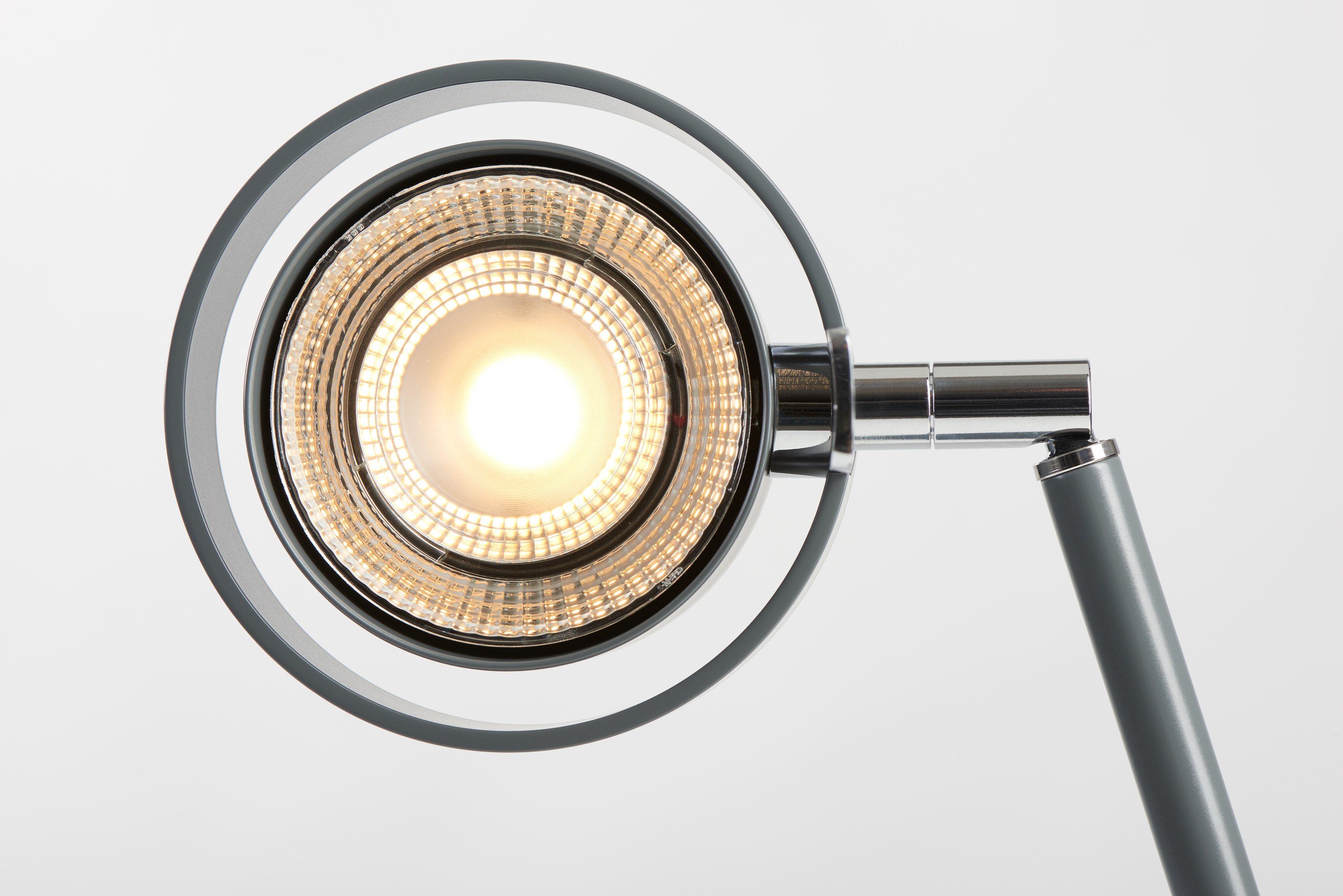 PURE LED adjustable powder coated aluminium floor lamp By Mawa Design ...