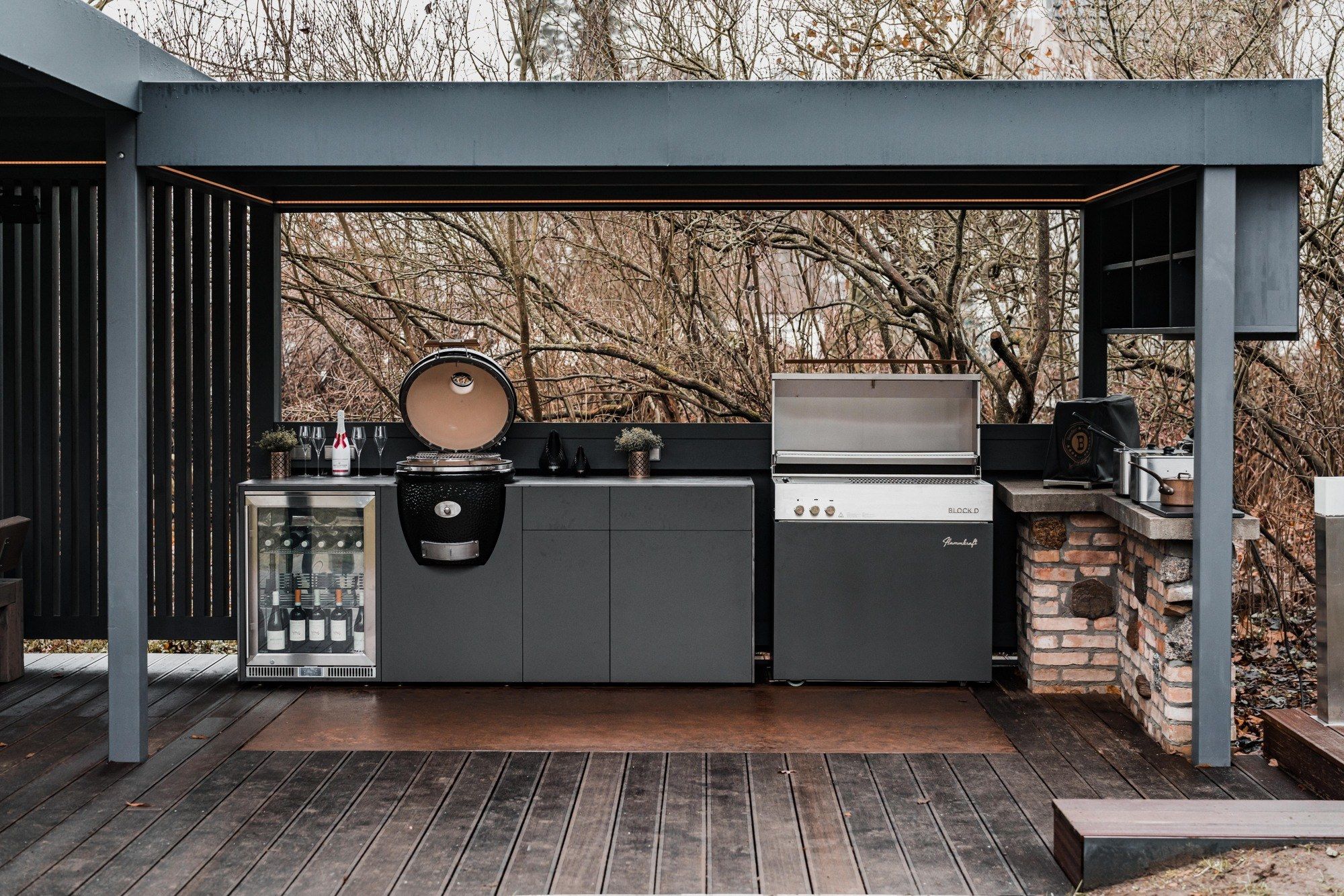 PURE Outdoor kitchen By Openair kitchen | design Guido Kurth