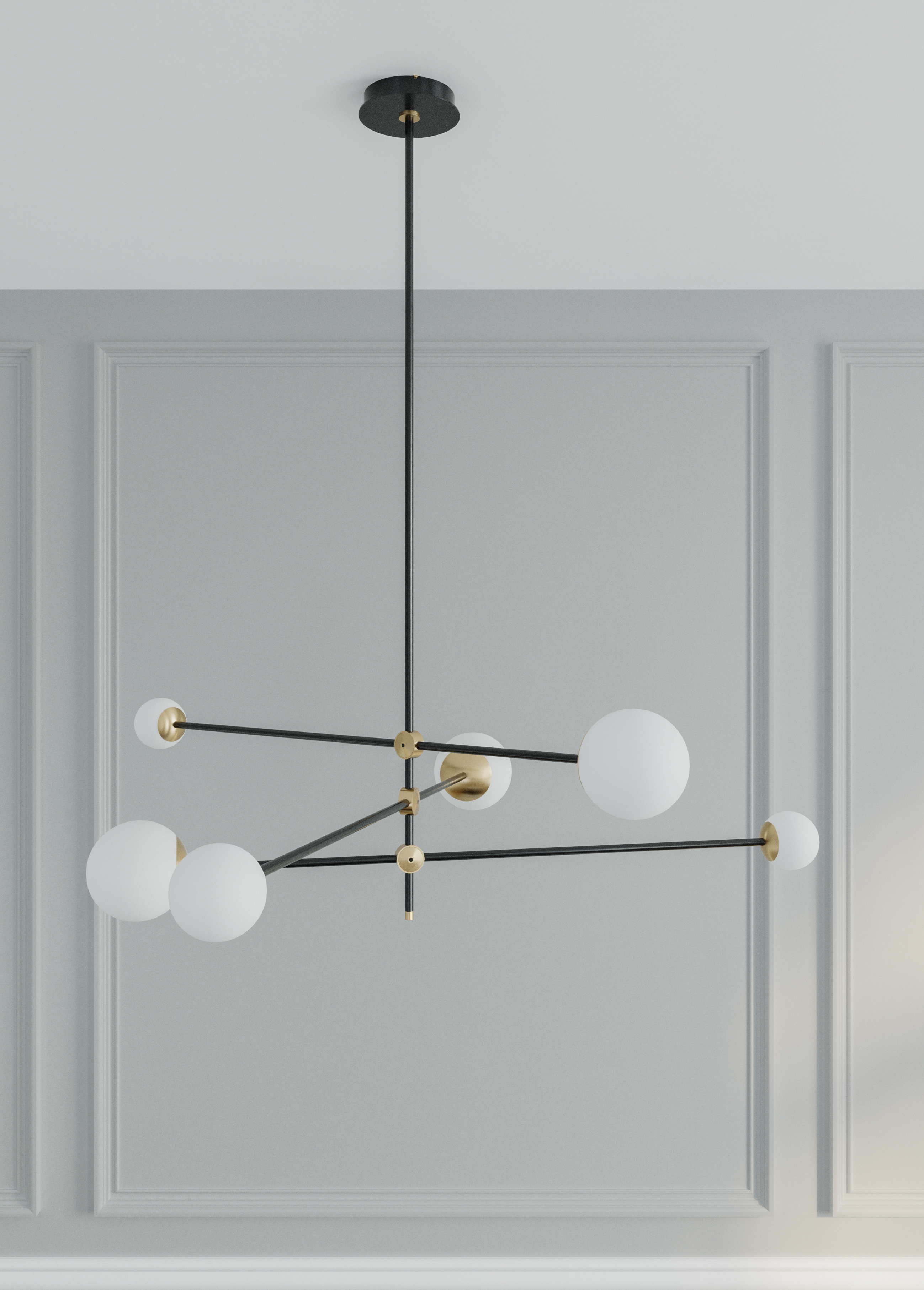 LED pendant lamp PURE P-6 Pure Collection By Intueri Light