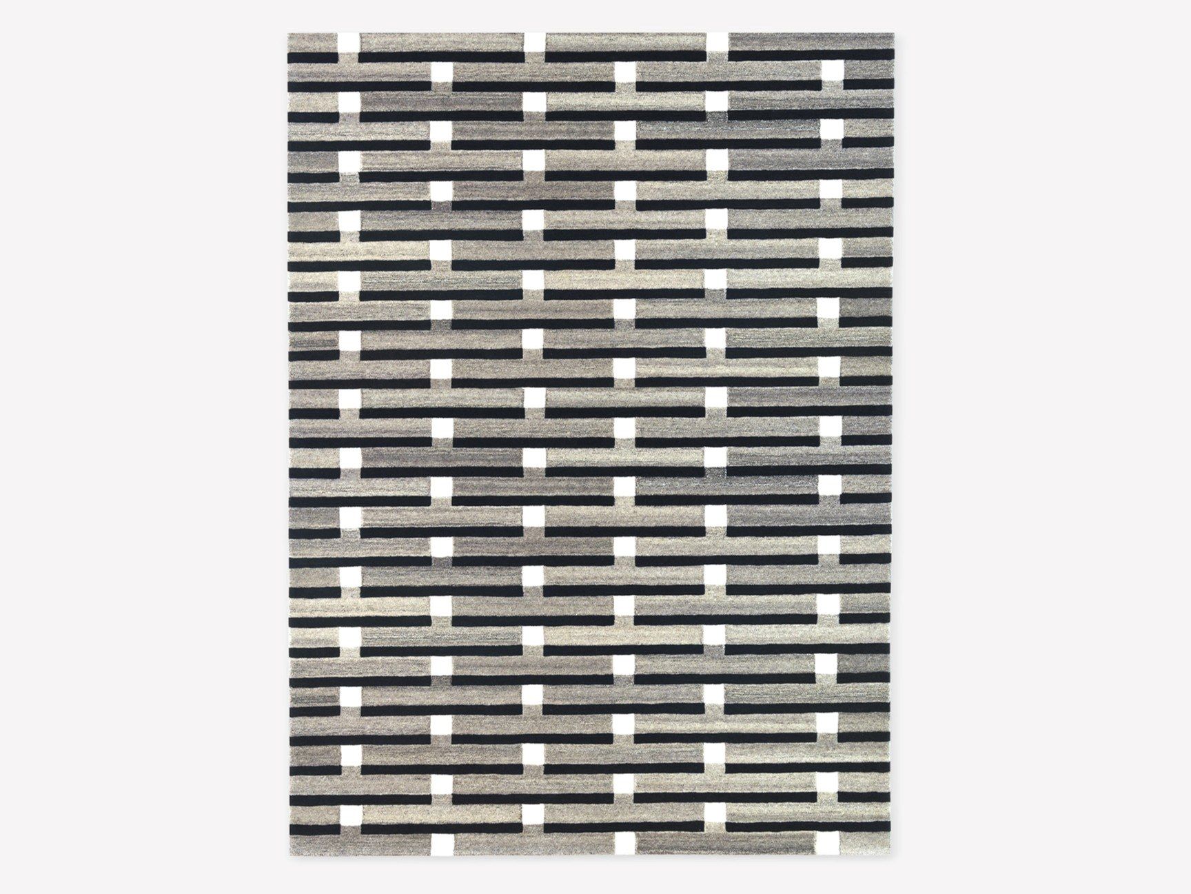 PURLIN Rectangular wool rug with geometric shapes By Case | design ...