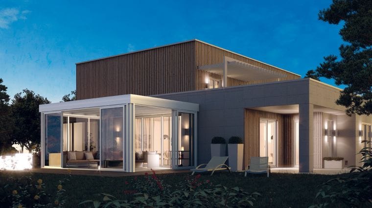 Aluminium Winter garden PURO By SUNROOM