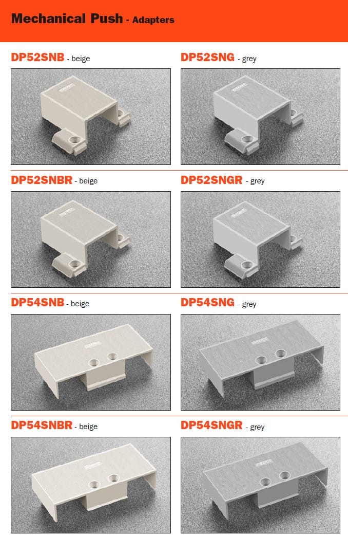 PUSH Self-opening system for handle-less doors By SALICE