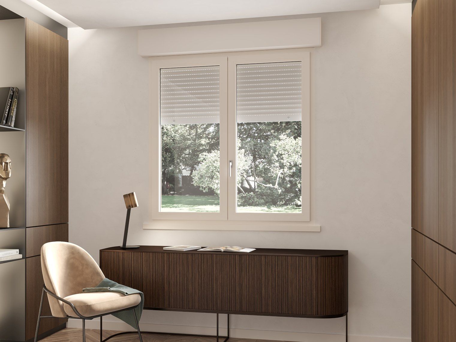 PVC Box for roller shutter By Oknoplast