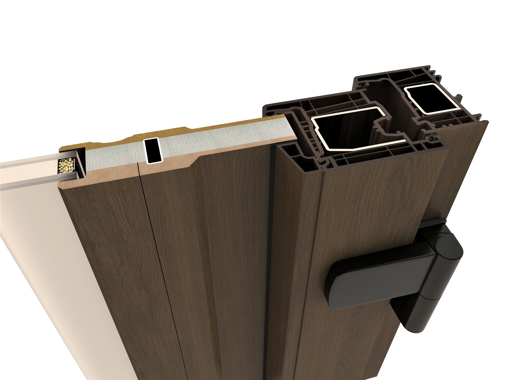 PVC entry door PVC entry door By NURITH