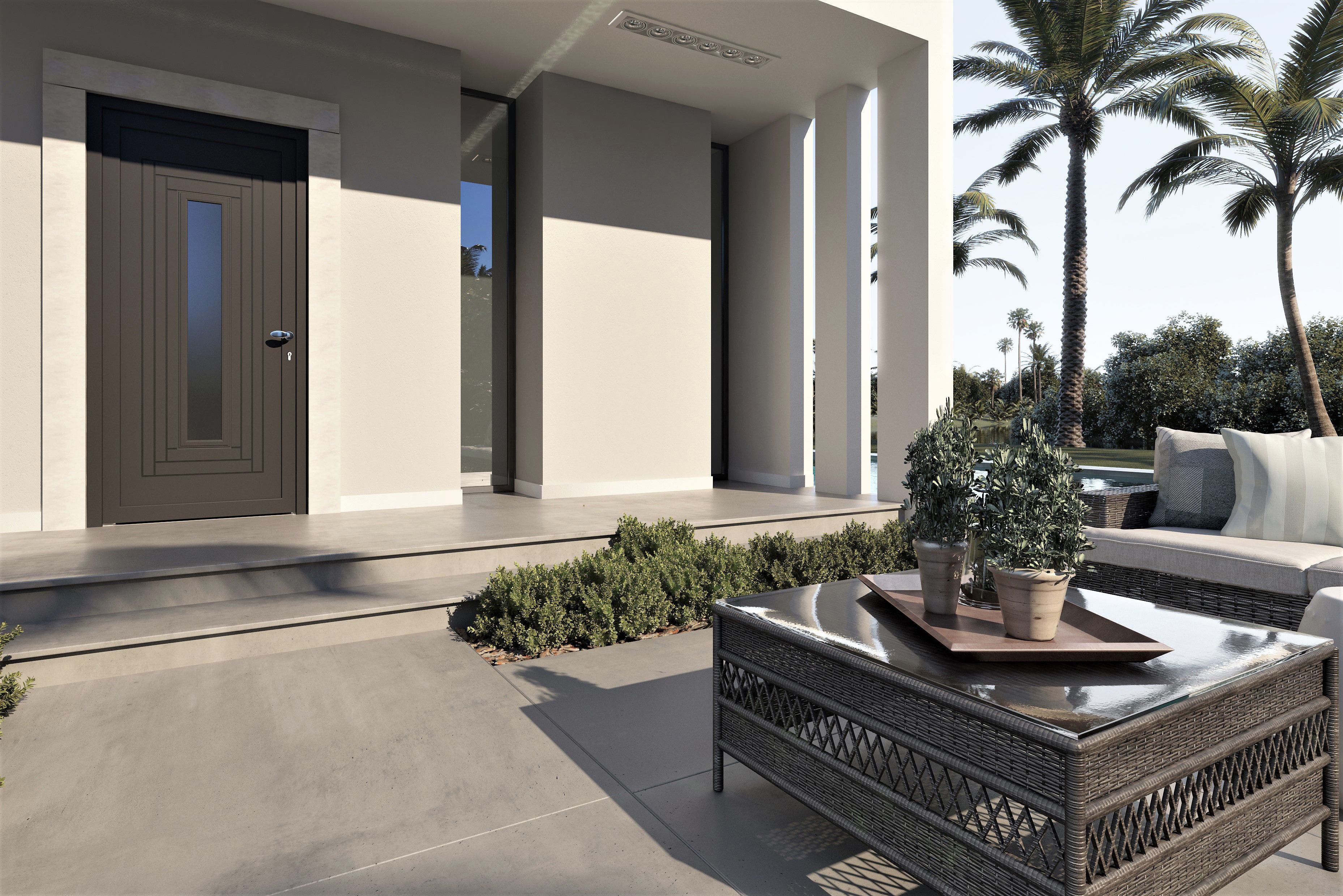 PVC entry door PVC entry door By NURITH