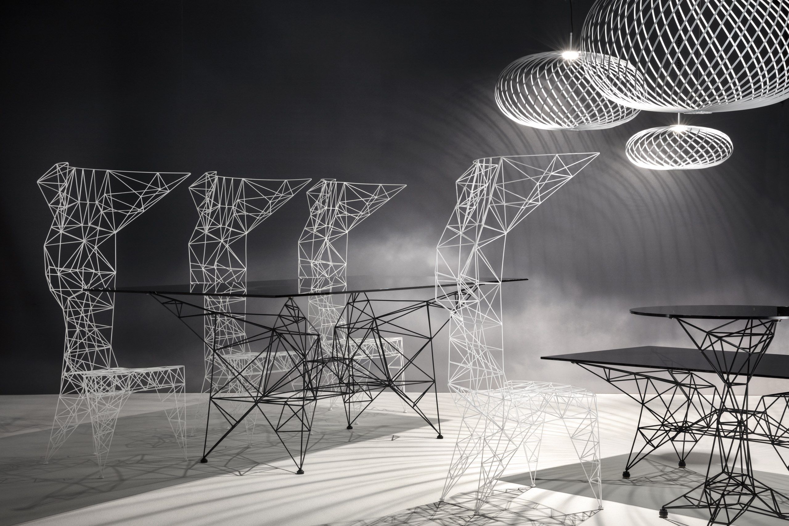 PYLON | Rectangular table Pylon Collection By Tom Dixon design Tom Dixon