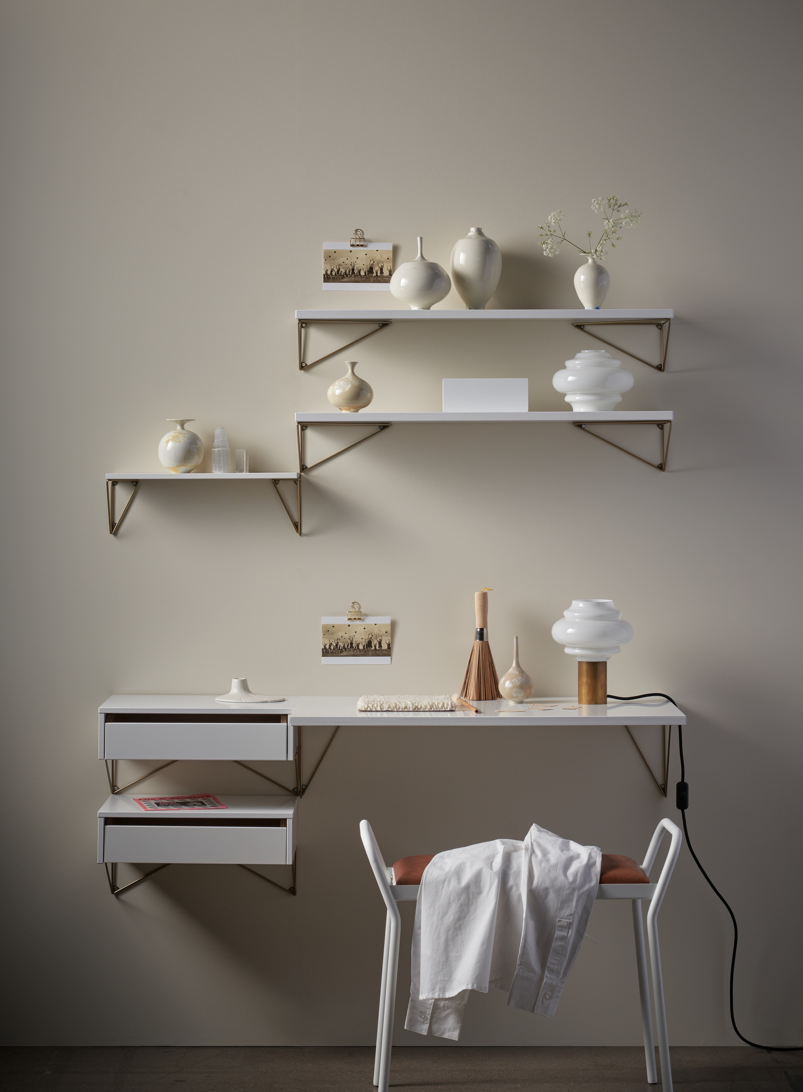 PYTHAGORAS | Wall shelf Pythagoras Collection By Maze design Gustav Rosén