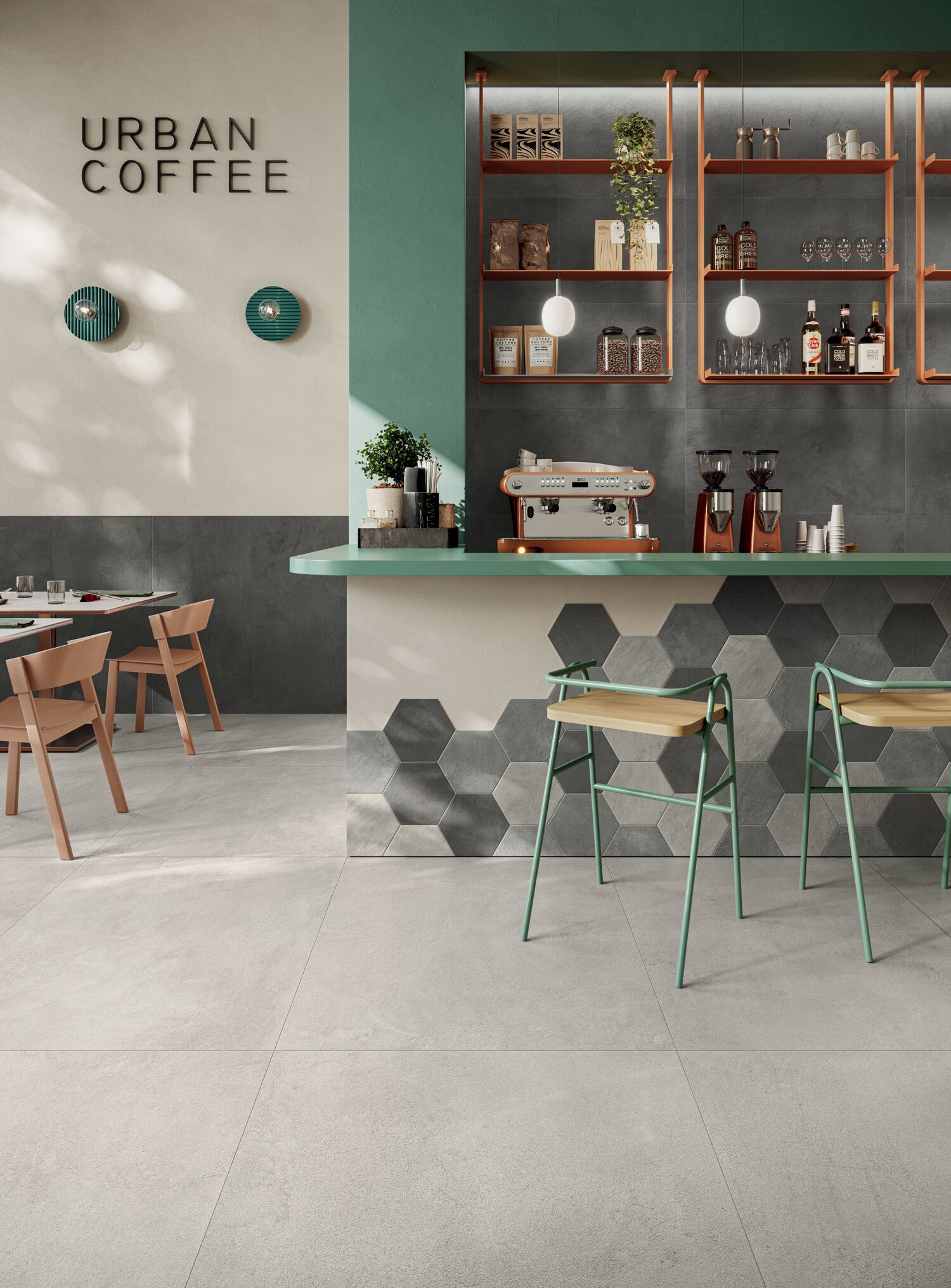 POUDRE Porcelain stoneware wall/floor tiles with stone effect By ...