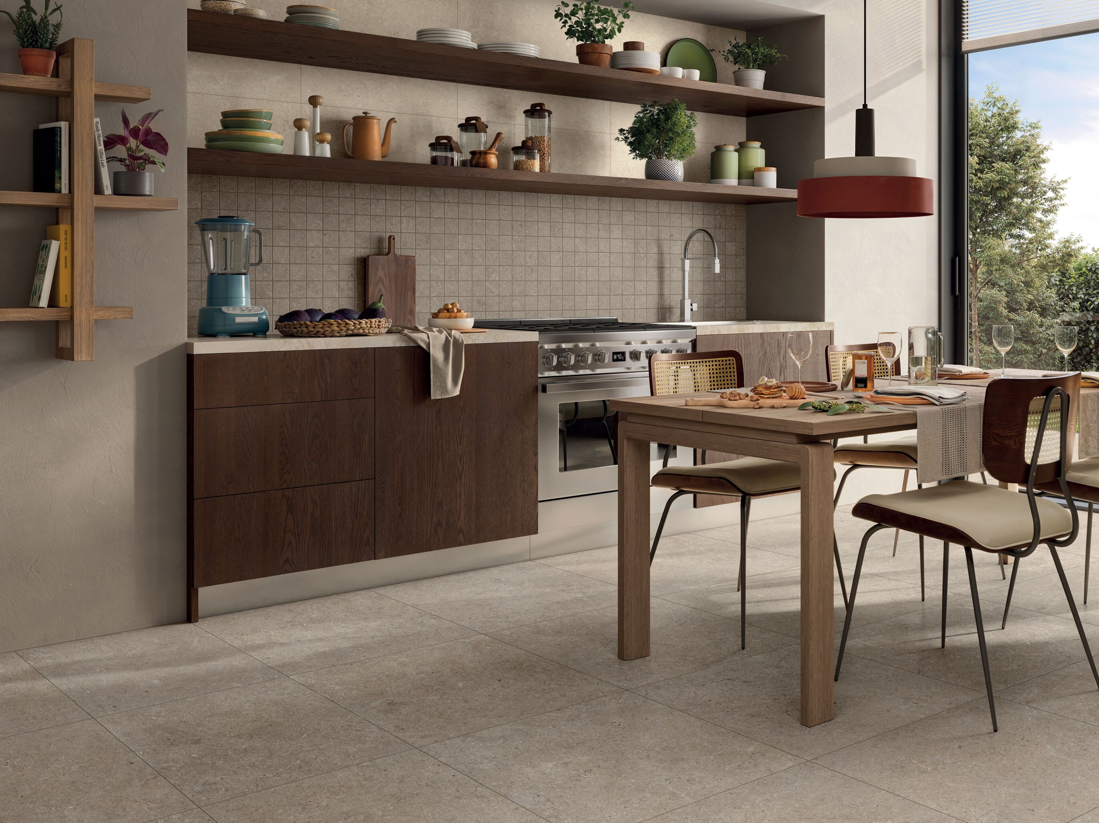 SURROUND ROW Flooring By Panaria Ceramica