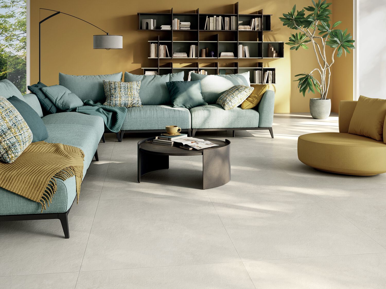 TALC Porcelain stoneware wall/floor tiles with stone effect By Panaria ...