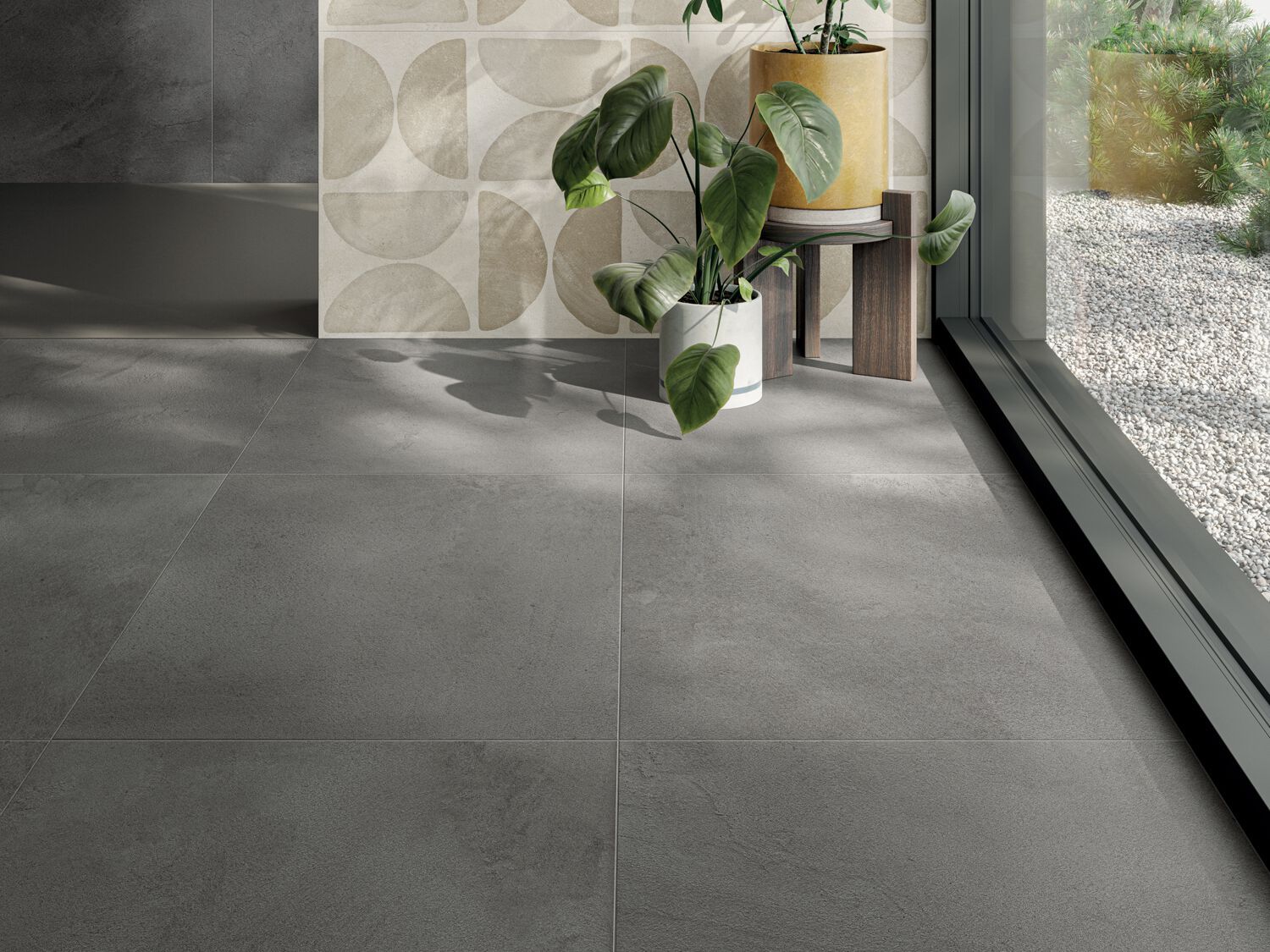 TERRENOIRE Porcelain stoneware wall/floor tiles with stone effect By ...