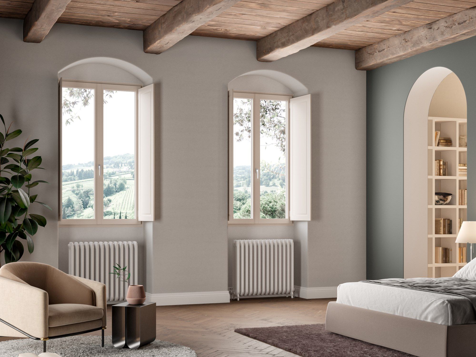 Panel shutter Plastic panel shutter By Oknoplast