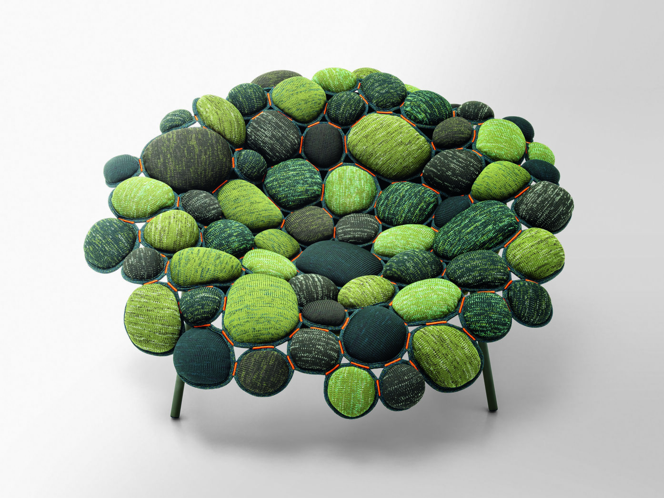 MIRIADE Fabric armchair By Paola Lenti