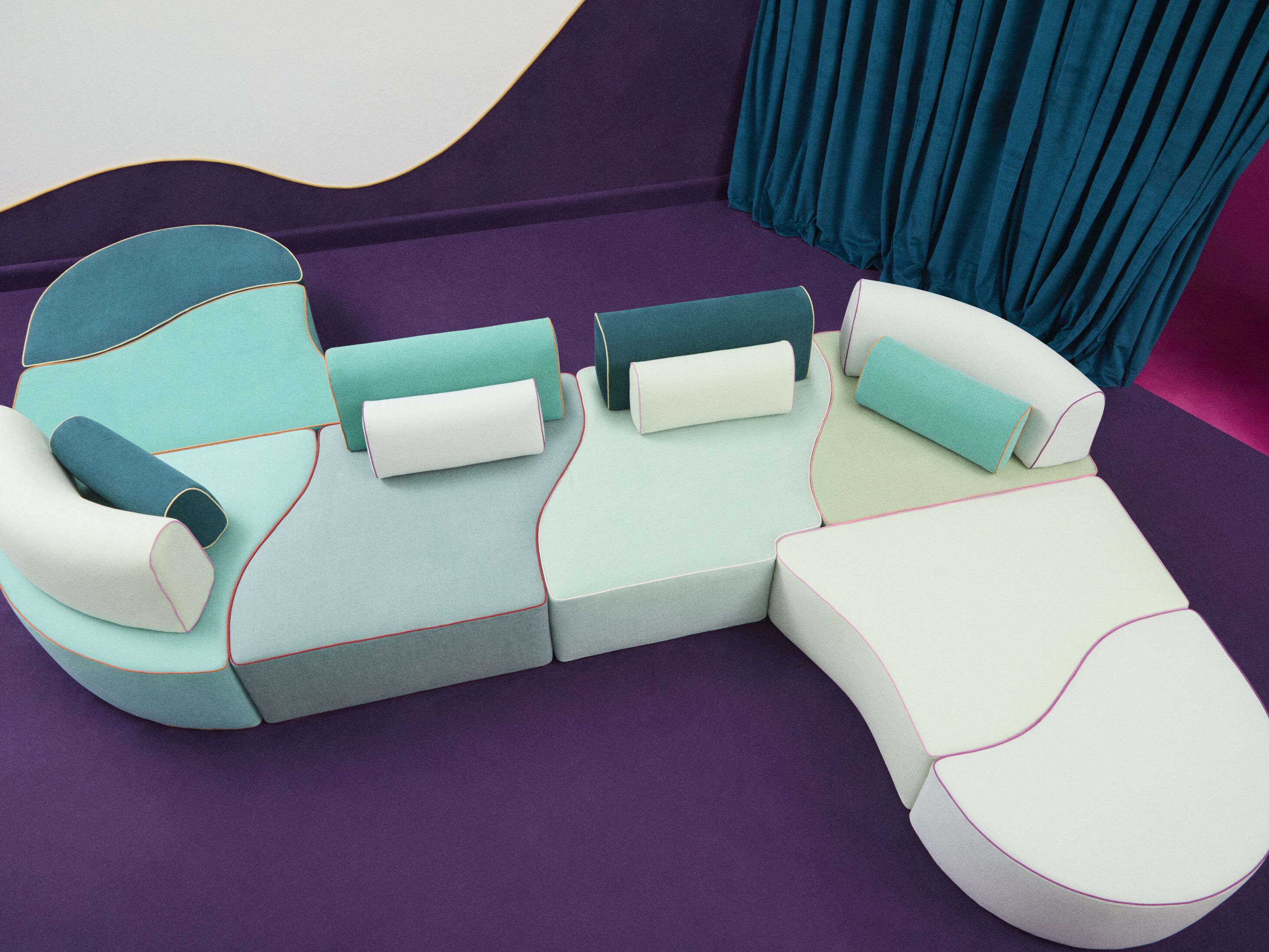 SNAKED Sofa By Paolo Nesi