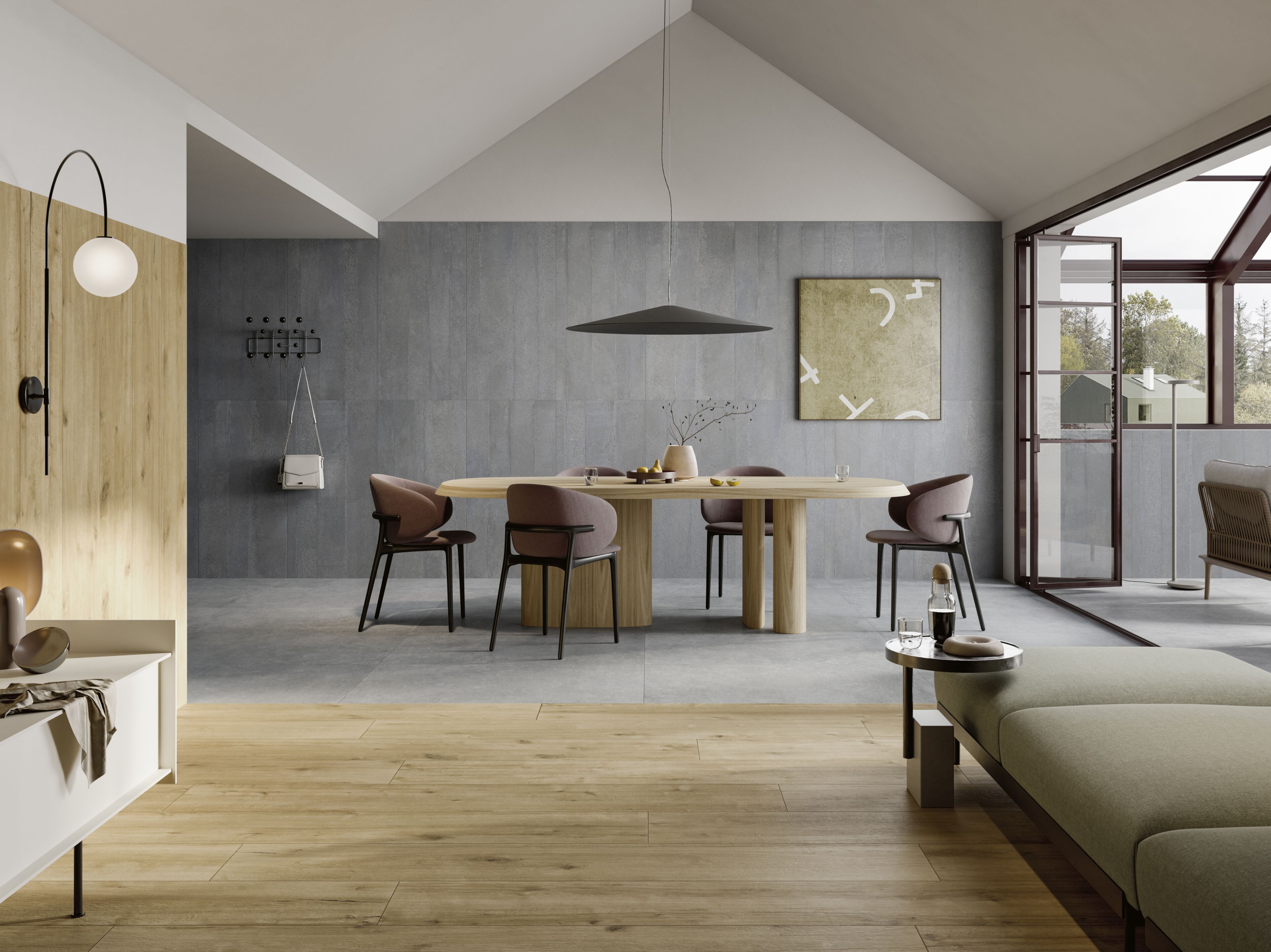 YOURSELF Indoor full-body porcelain stoneware wall/floor tiles By ...