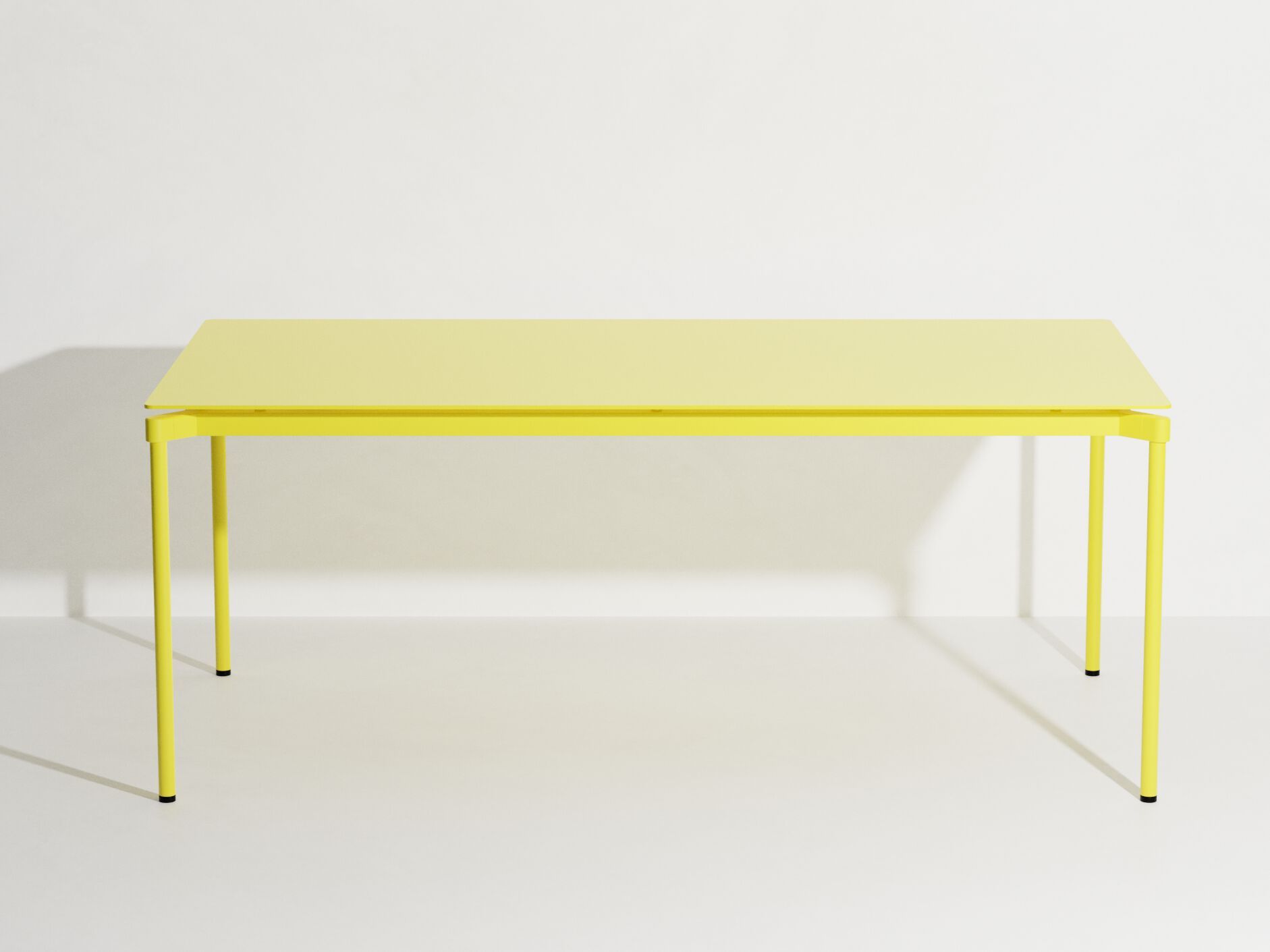 FROMME Rectangular powder coated aluminium table By Petite Friture | design Tom Chung