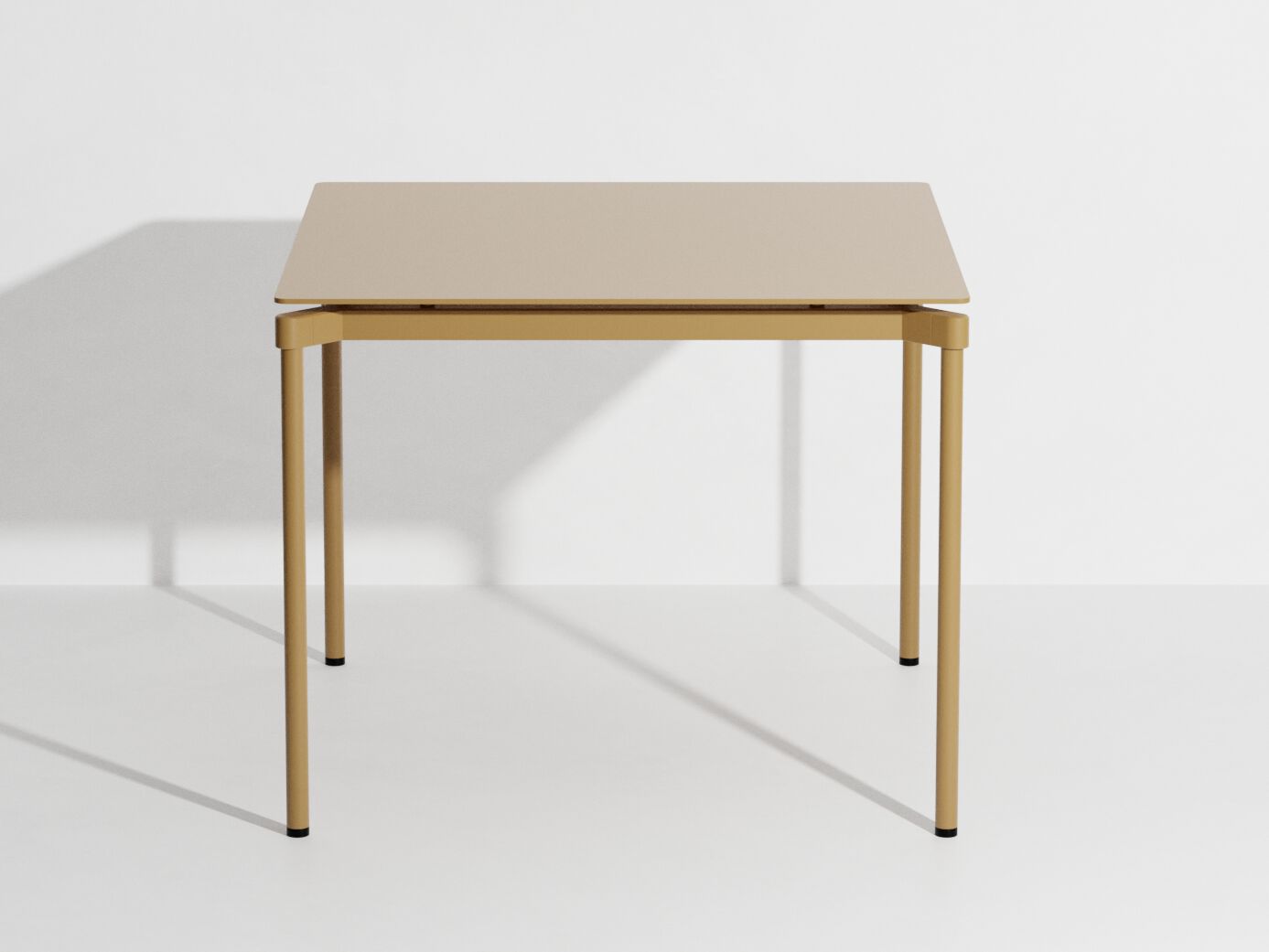 FROMME Square powder coated aluminium table By Petite Friture | design ...