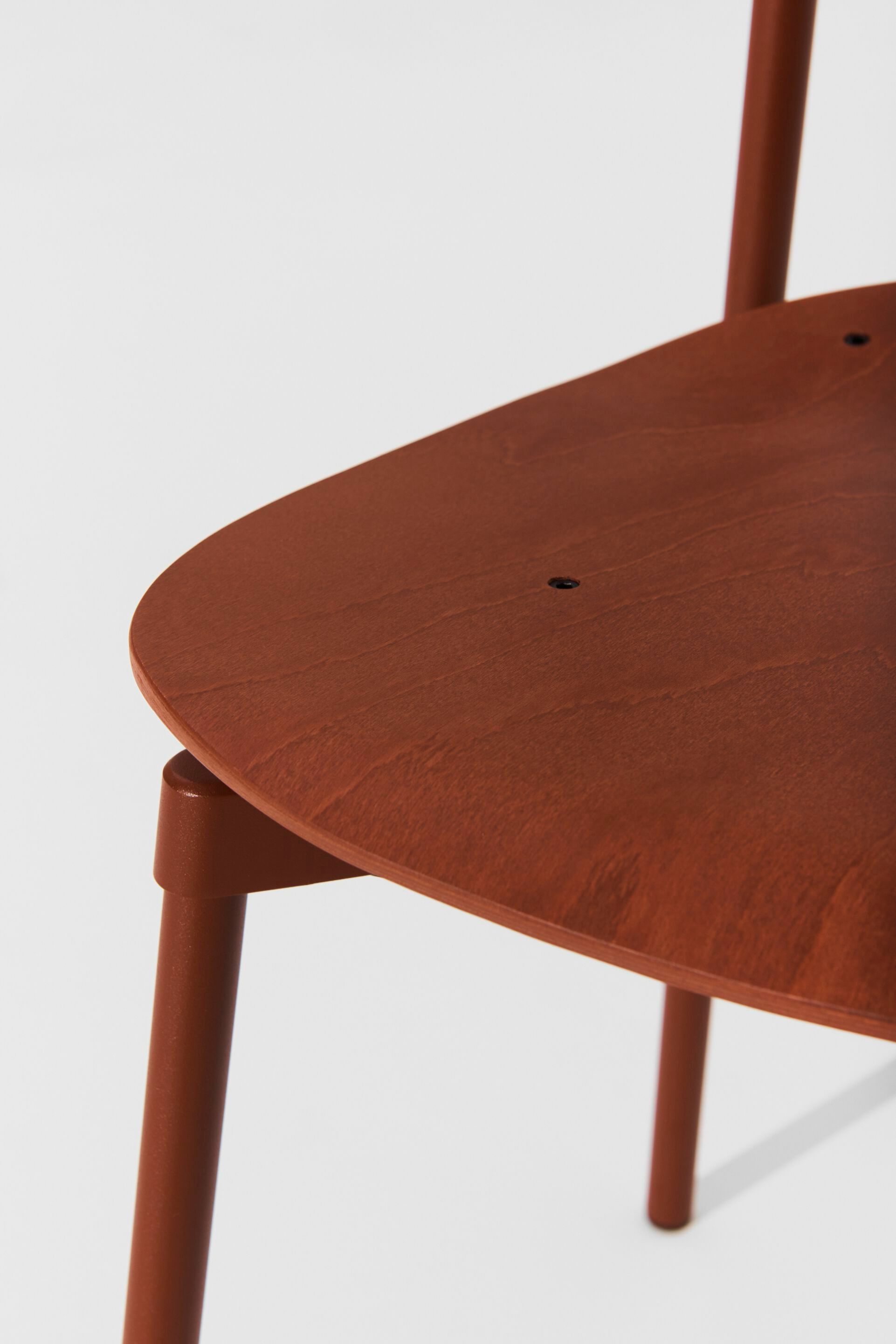 FROMME Stackable wooden chair By Petite Friture | design Tom Chung