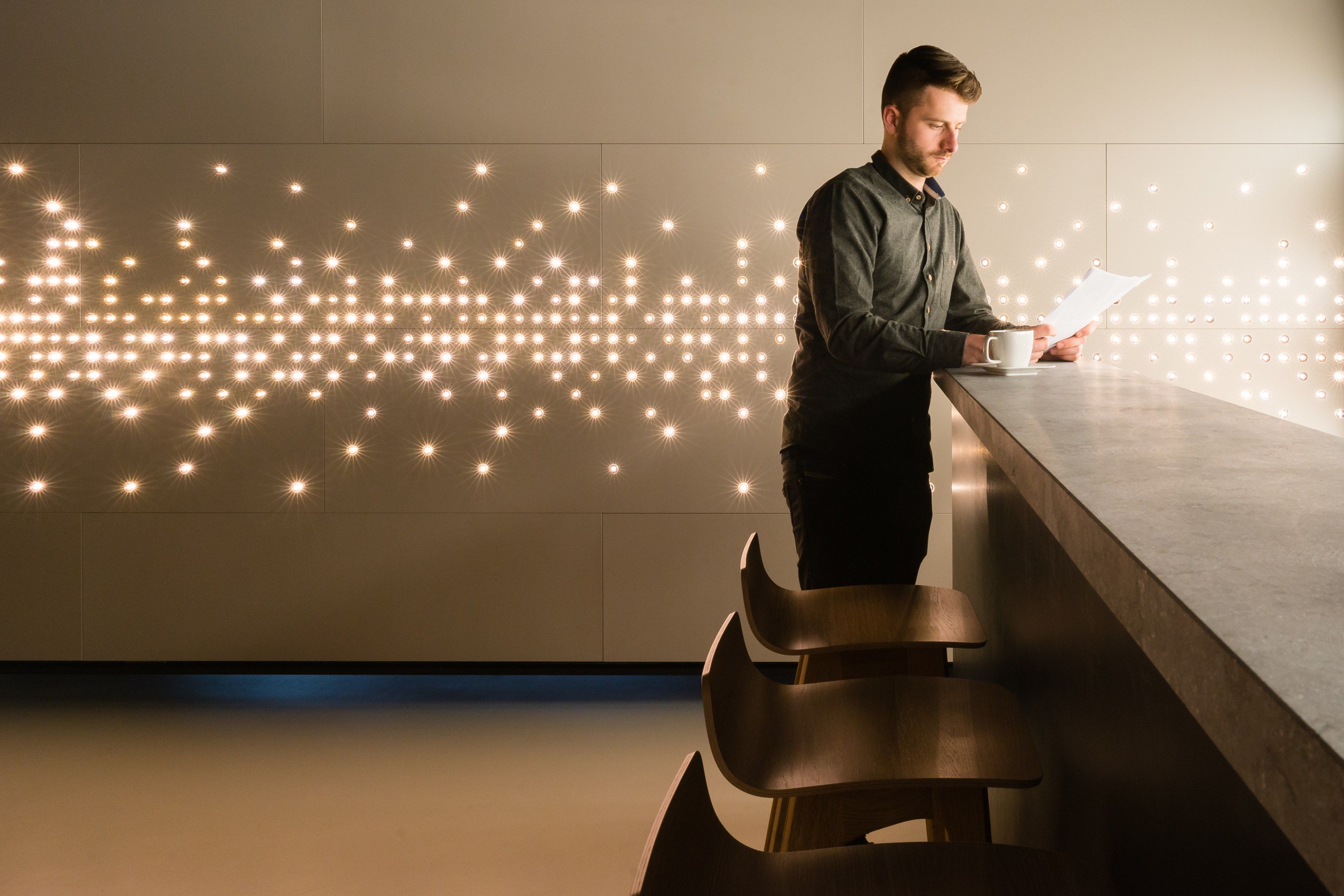 LED direct light wall lamp Philips Luminous Patterns By Large Luminous ...