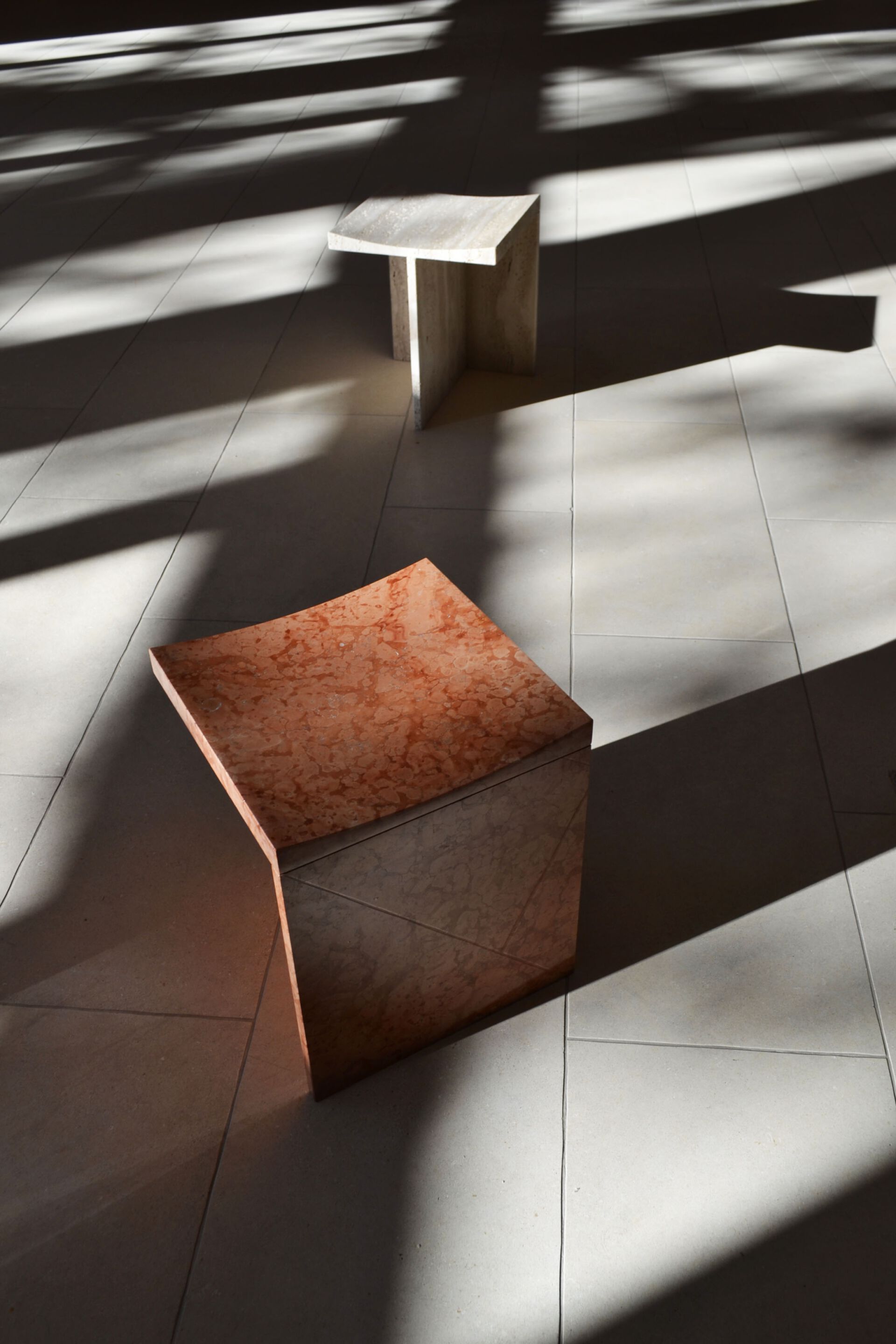 THEBES Stool By Pistore Marmi