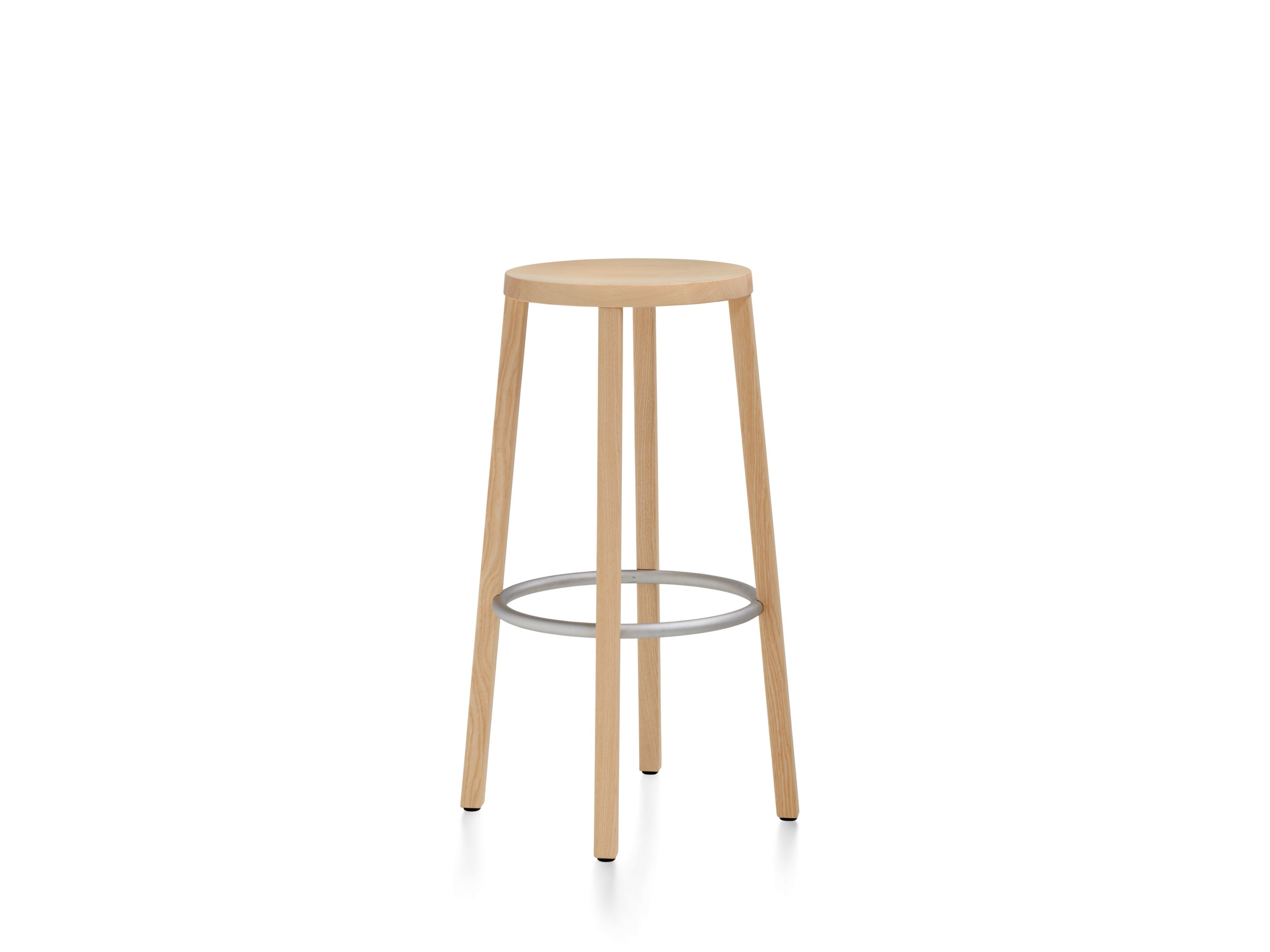 BLOCCO Ash stool By Plank | design Naoto Fukasawa