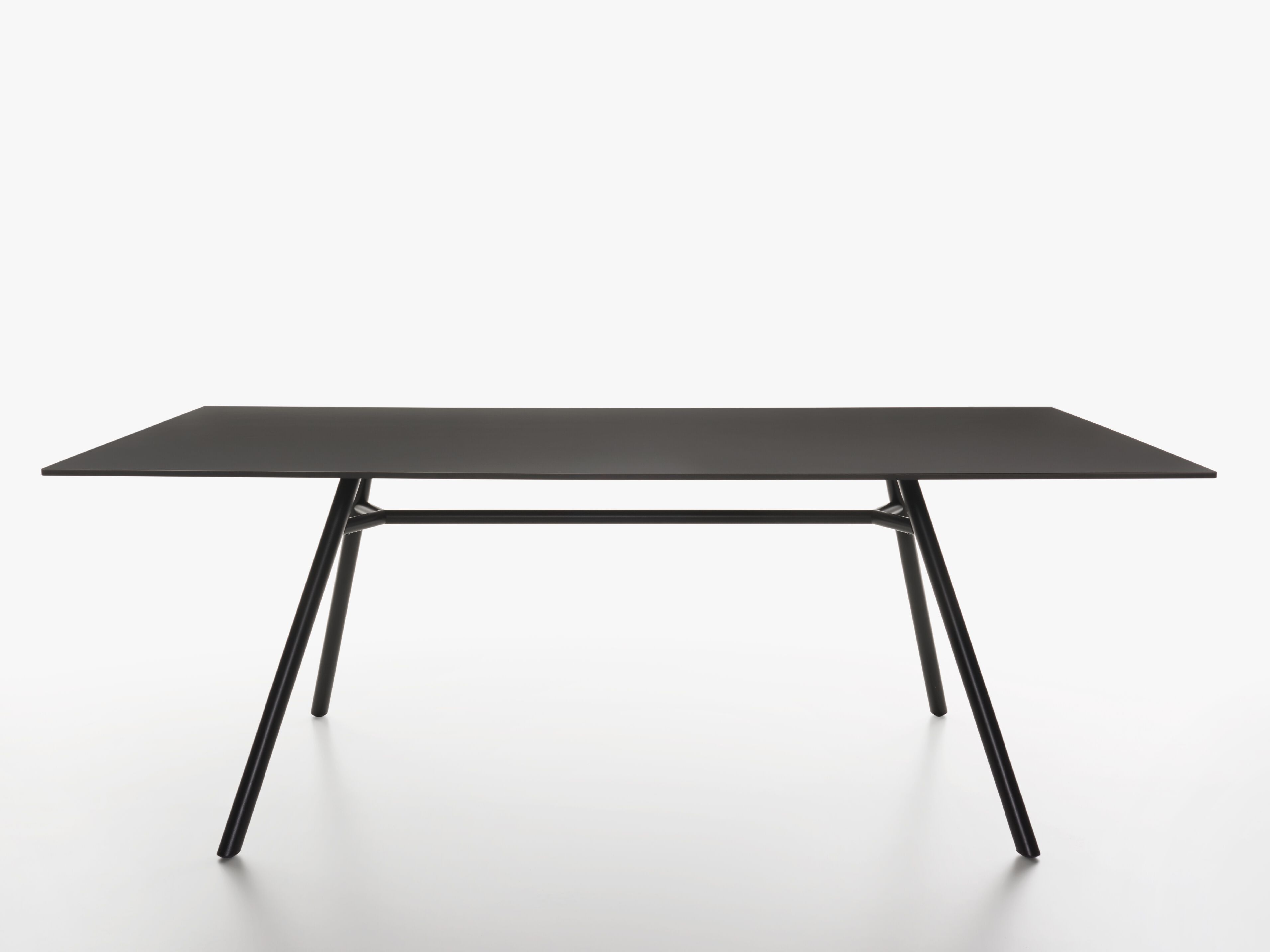 MART Rectangular table with HPL top By Plank | design Plank Lab