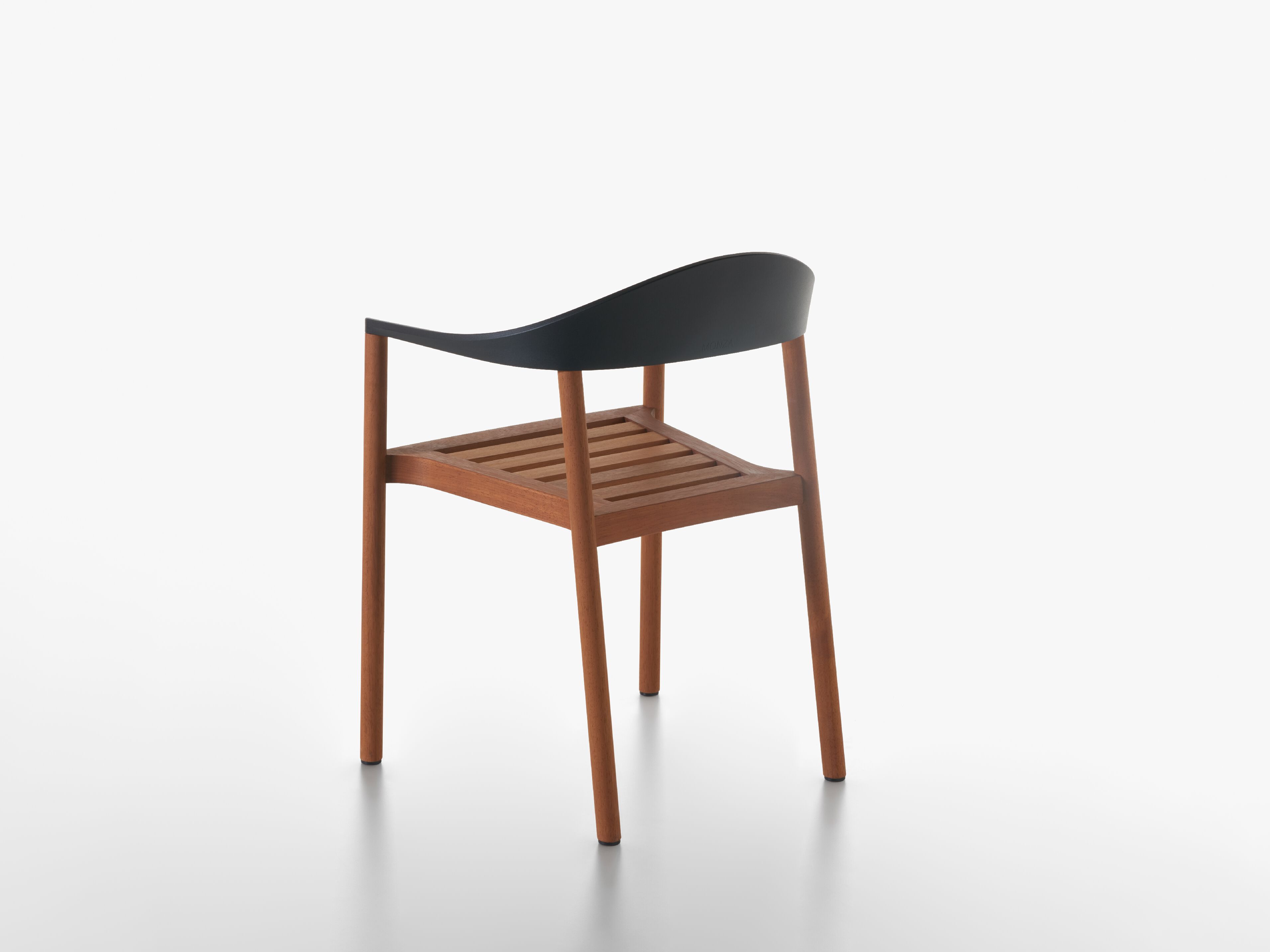MONZA Stackable chair made of oiled wood By Plank | design Konstantin Grcic