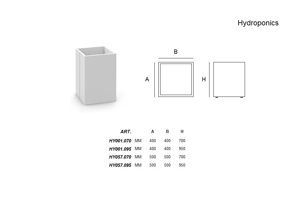Planters for hydroponics Planters for hydroponics By BLOSS
