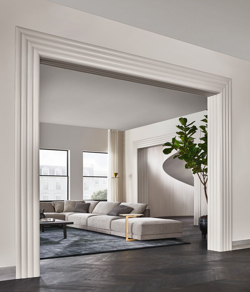 BABA | MDF coffee table MDF side table By Poliform | design Roberto ...