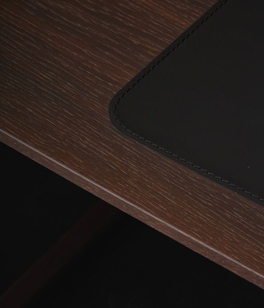 CONCORDE Wooden writing desk By Poliform | design Emmanuel Gallina