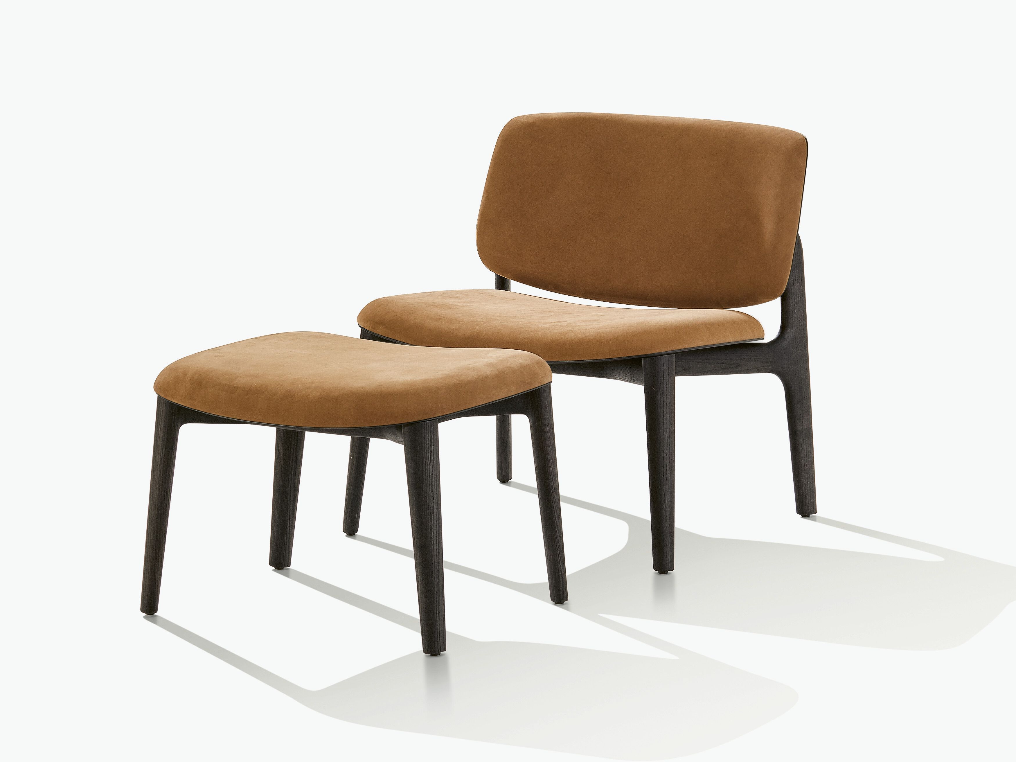 CURVE Fabric easy chair By Poliform | design Emmanuel Gallina