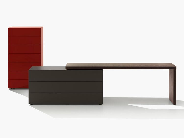 DREAM Wood veneer chest of drawers By Poliform | design Marcel Wanders