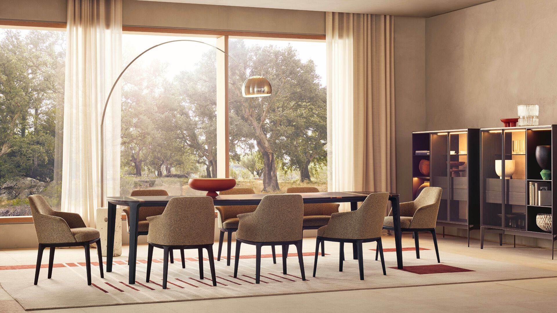 HENRY Rectangular marble table By Poliform | design Emmanuel Gallina