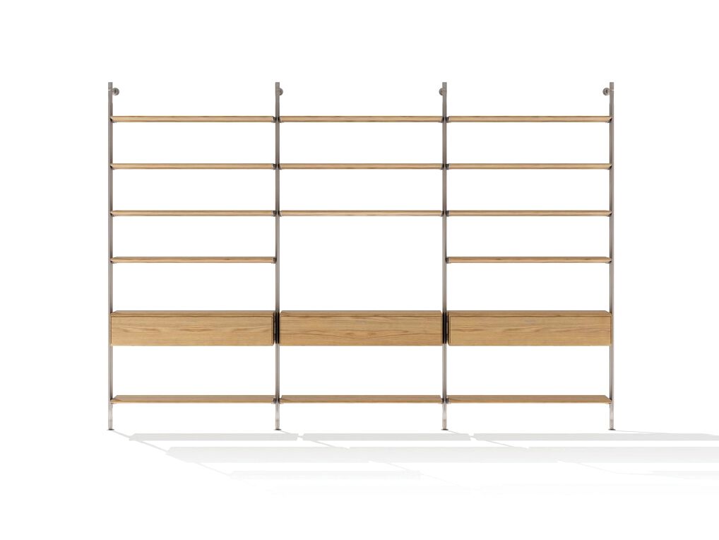 LEXINGTON Bookcase By Poliform | design Jean-Marie Massaud
