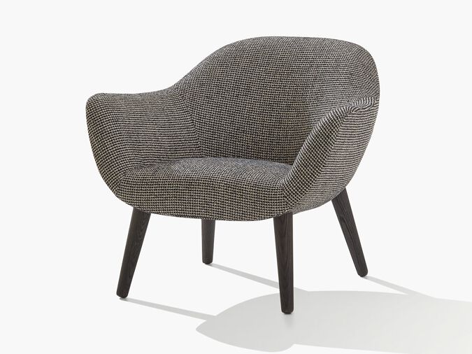 MAD CHAIR | Armchair Upholstered fabric armchair By Poliform | design ...
