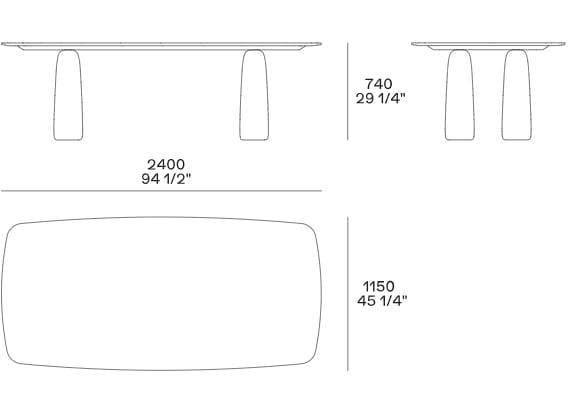 MONOLITH Table By Poliform