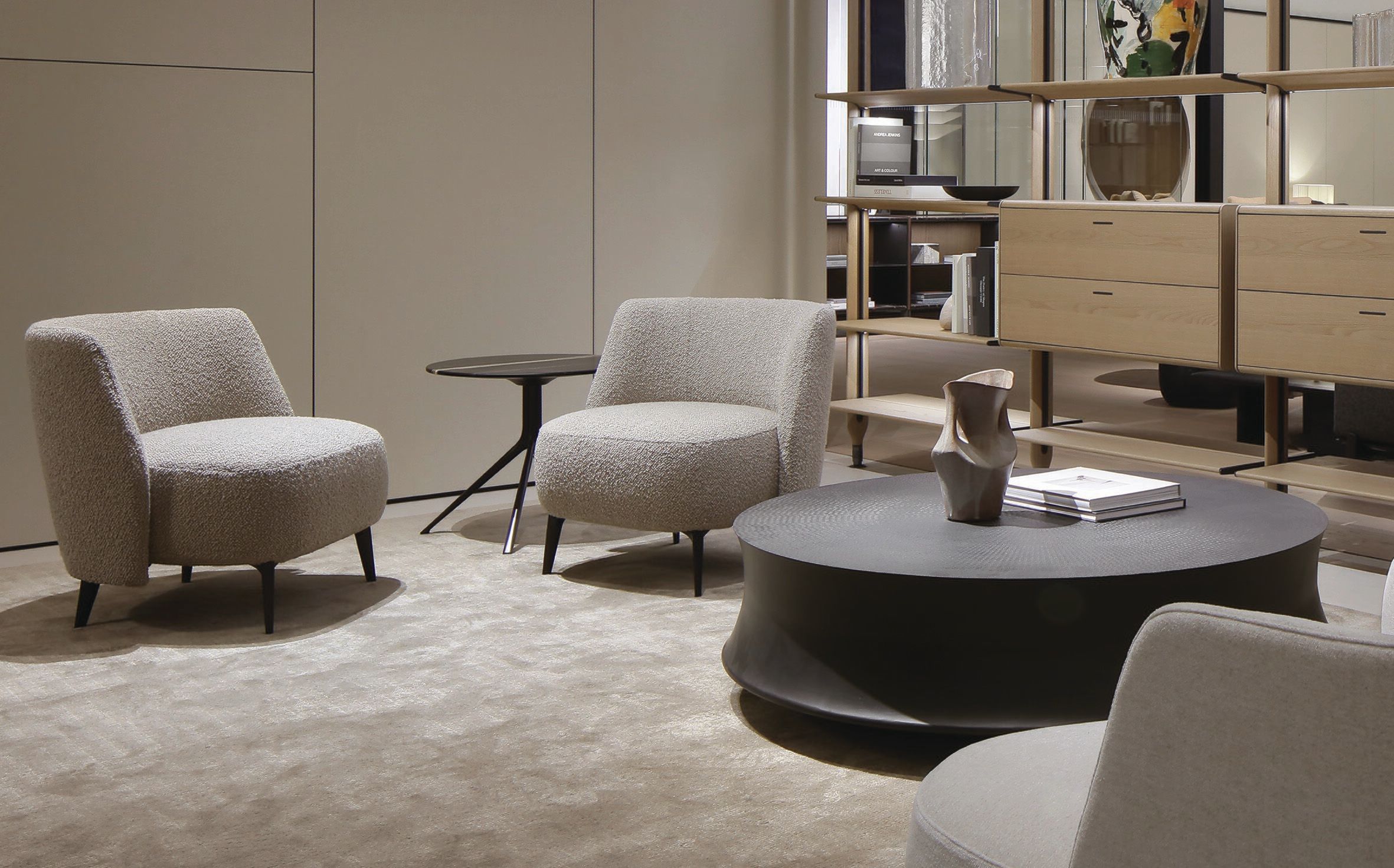 SUNDAY Easy chair By Poliform