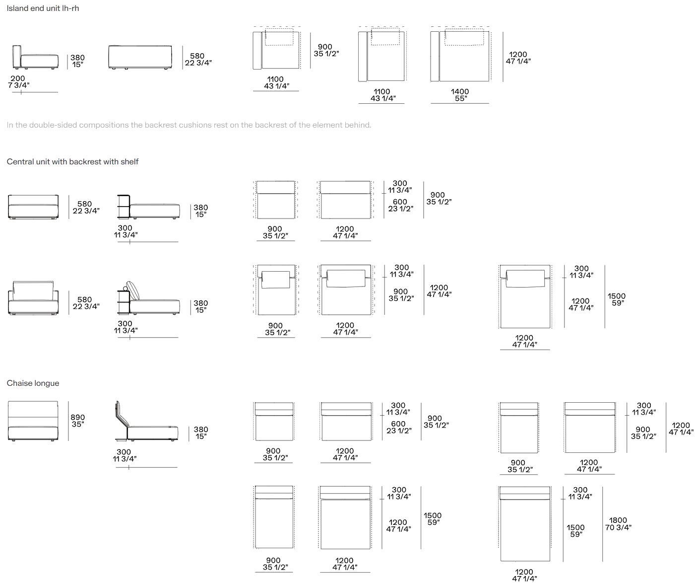 WESTSIDE SOFT Sofa By Poliform