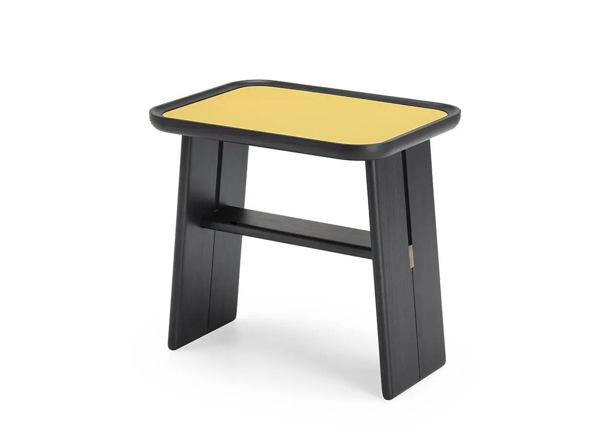 DUO Wooden bedside table By Poltrona Frau