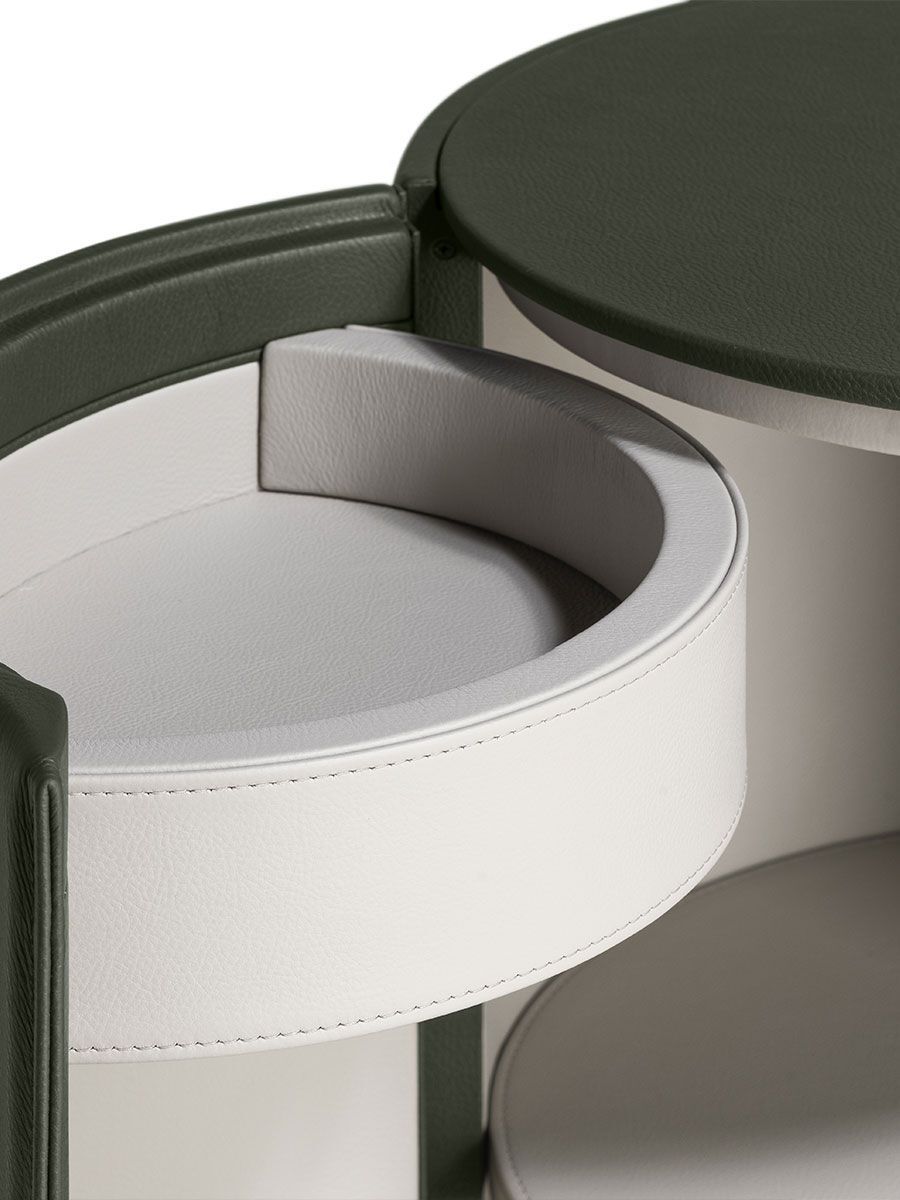 STOCK 'N ROLL Bedside table By Poltrona Frau