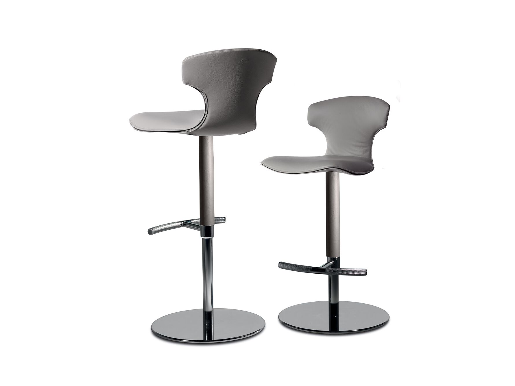 MONTERA MAS Stool By Poltrona Frau