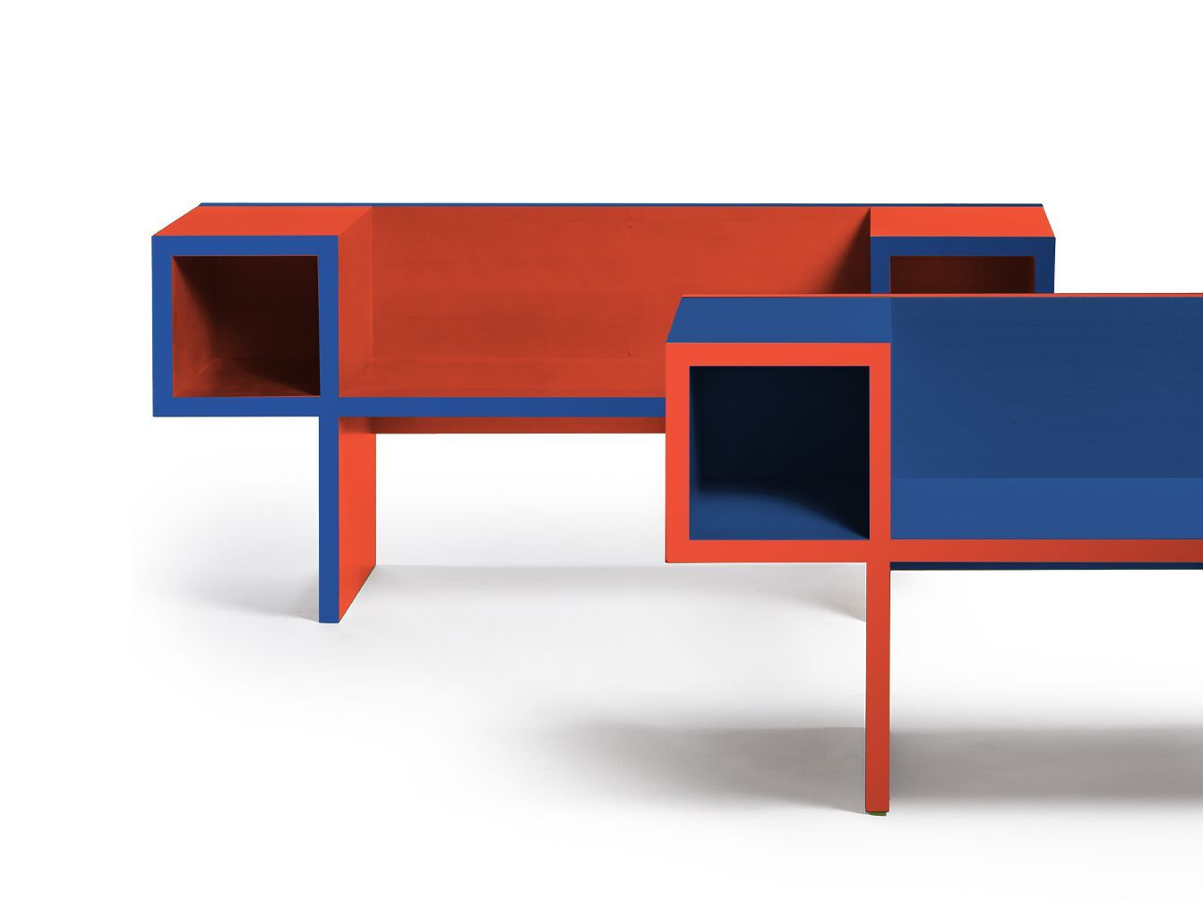 CANTON COLOR Bench By Poltronova