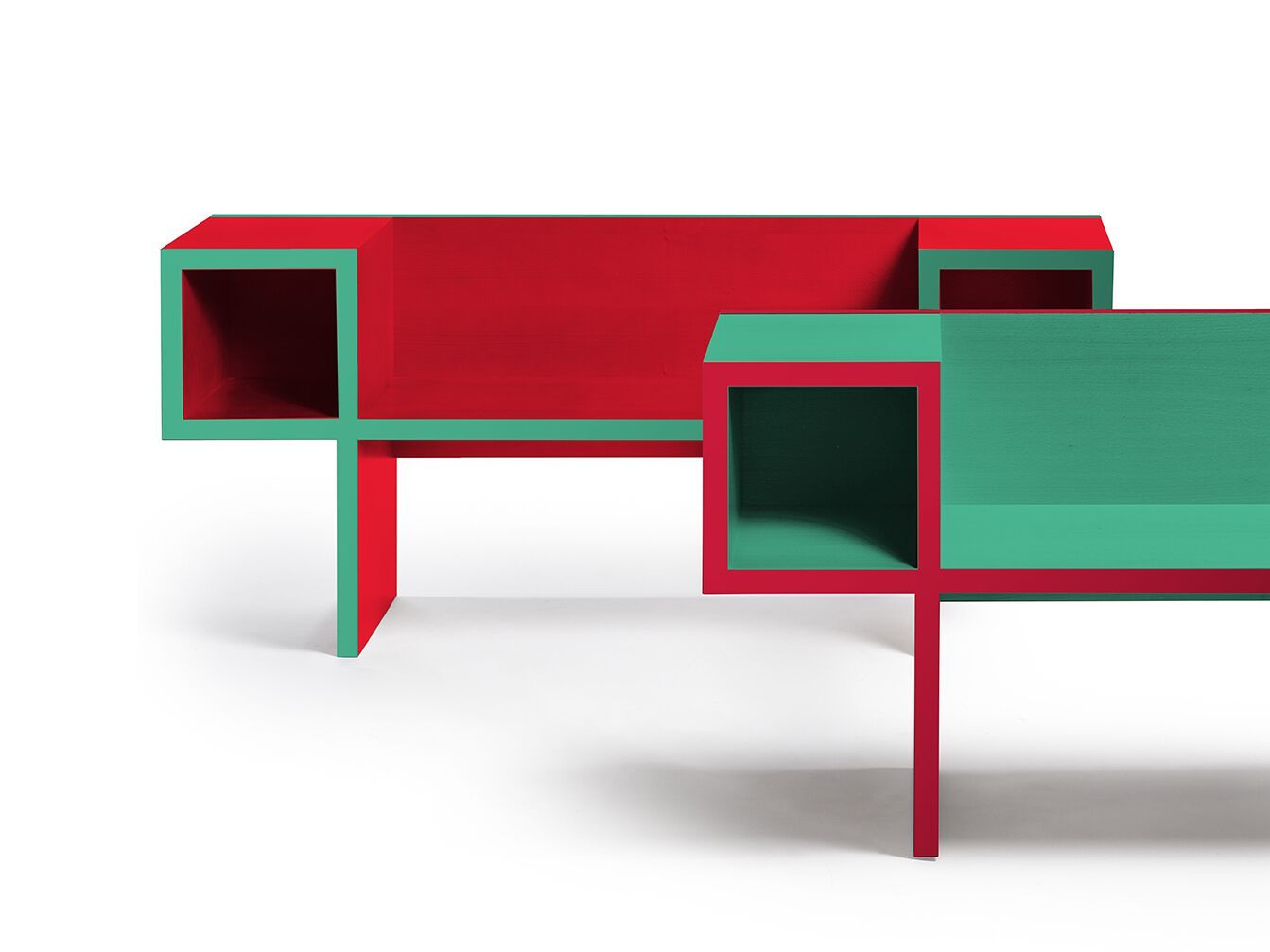 CANTON COLOR Bench By Poltronova