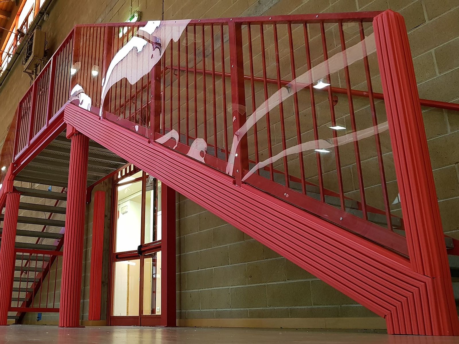 Polycarbonate Railing Plastic Railing By Cazzaro Group