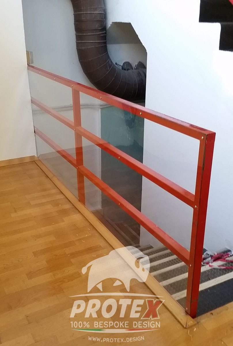 Polycarbonate Railing Plastic Railing By Cazzaro Group