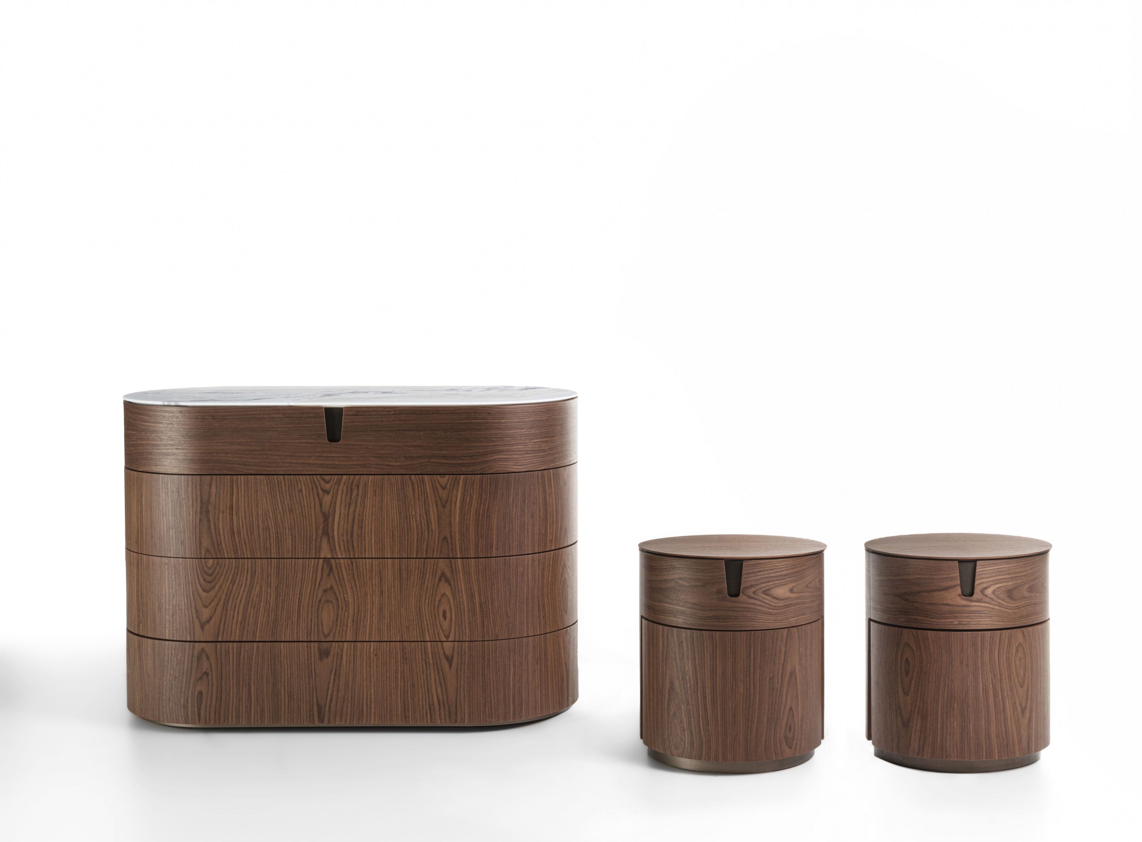 TYLSA NIGHT 54 Wooden bedside table By Porada