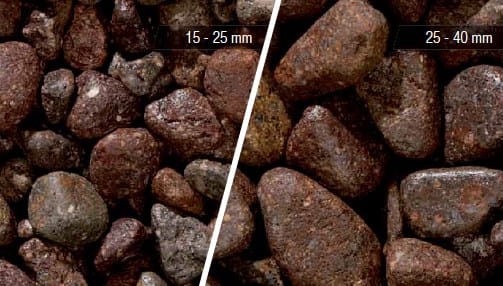 Porphyry decorative pebbles By GRANULATI ZANDOBBIO